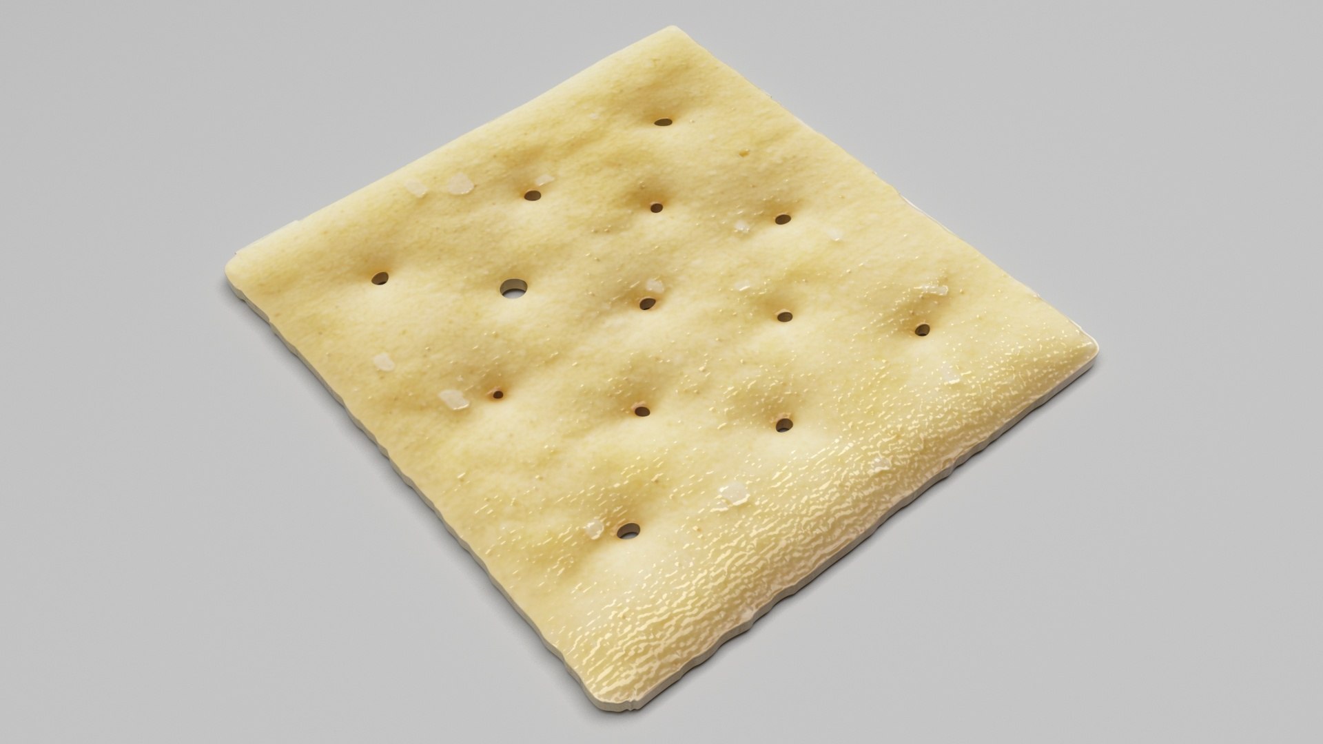 Square Cracker 3D Model - TurboSquid 2283384