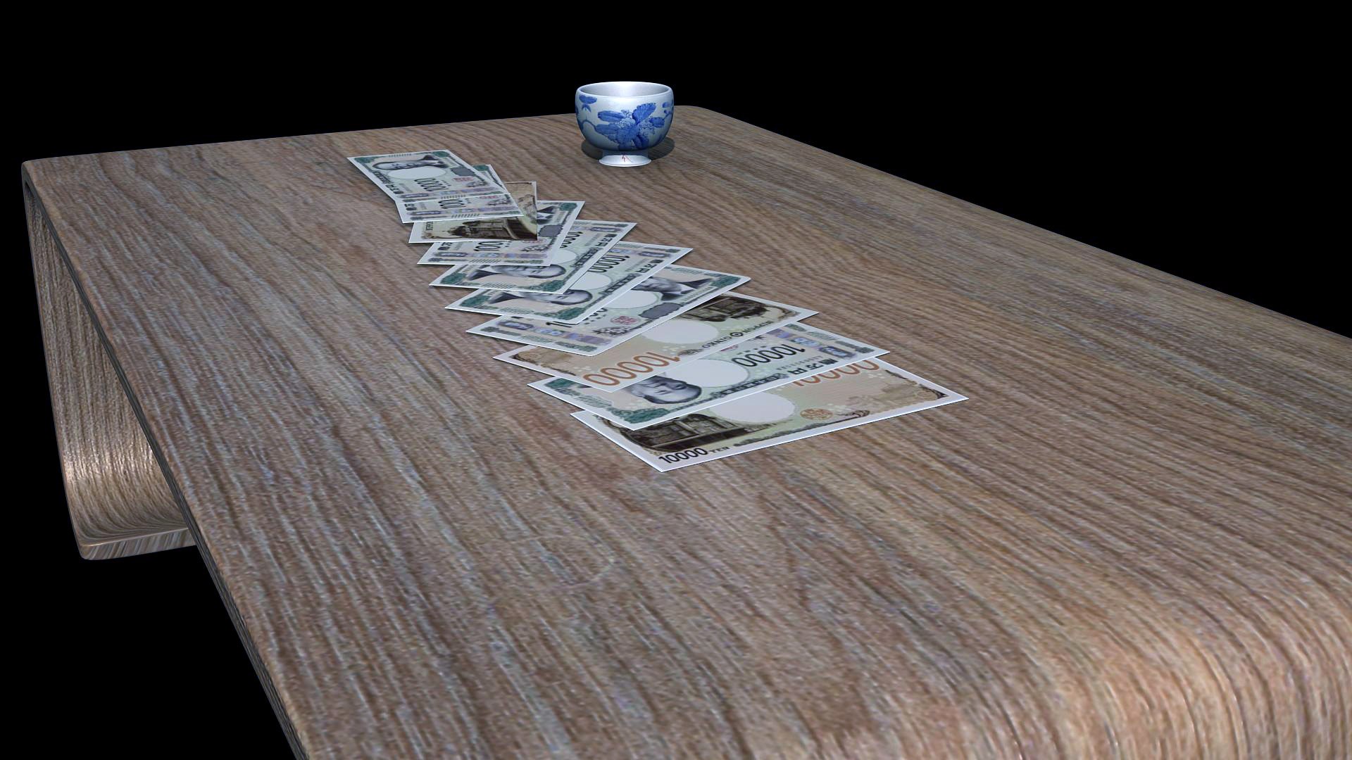 3D Japan Table - TurboSquid 2089948