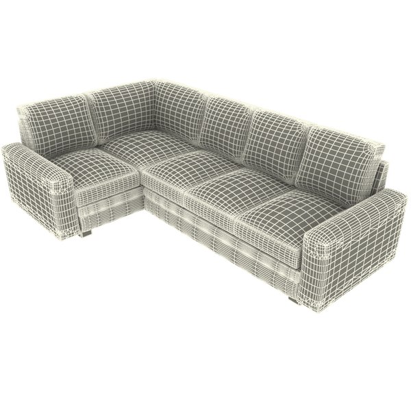 3d model sectional sofa