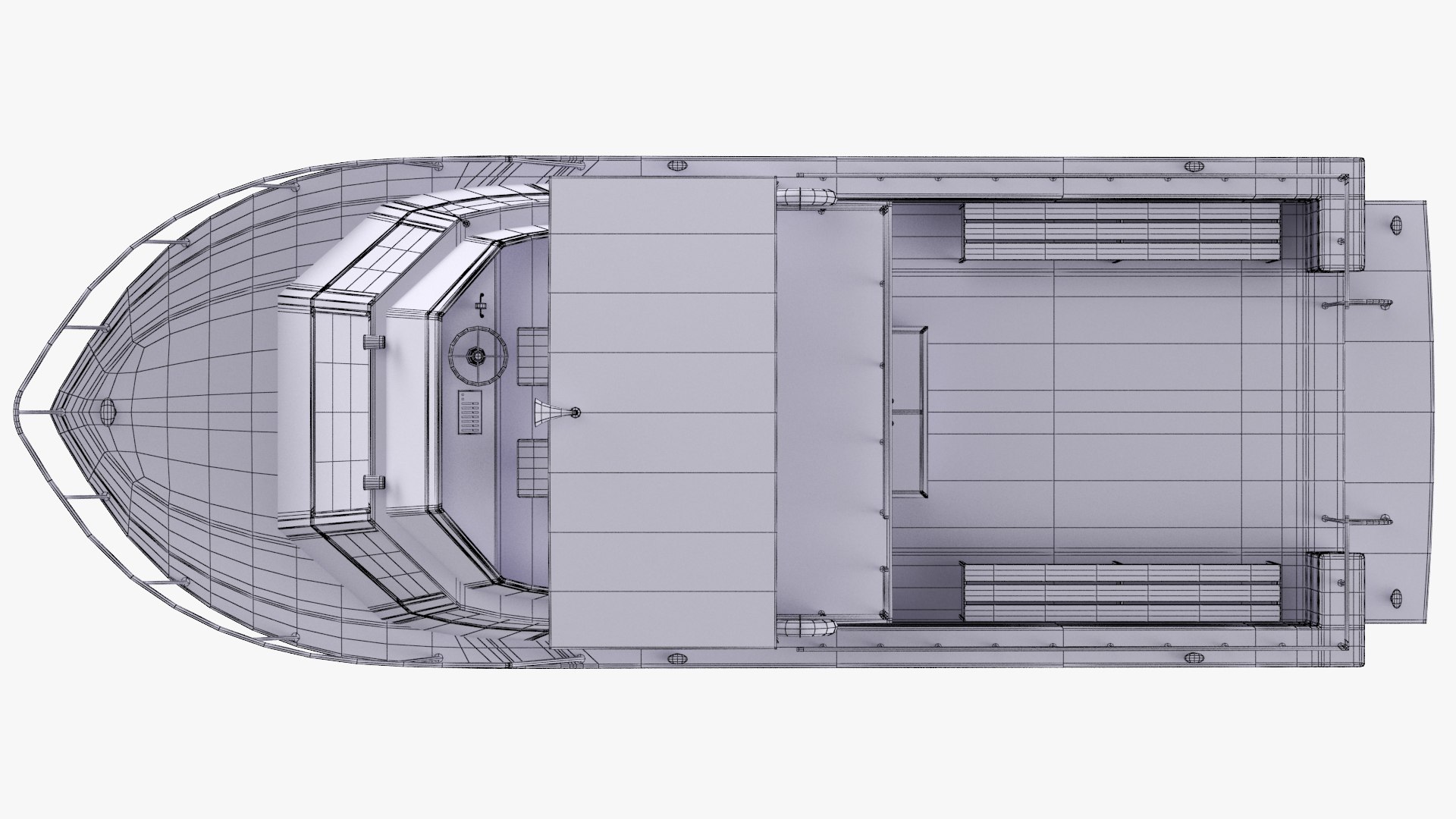 Motor Boat 3D Model - TurboSquid 1943021