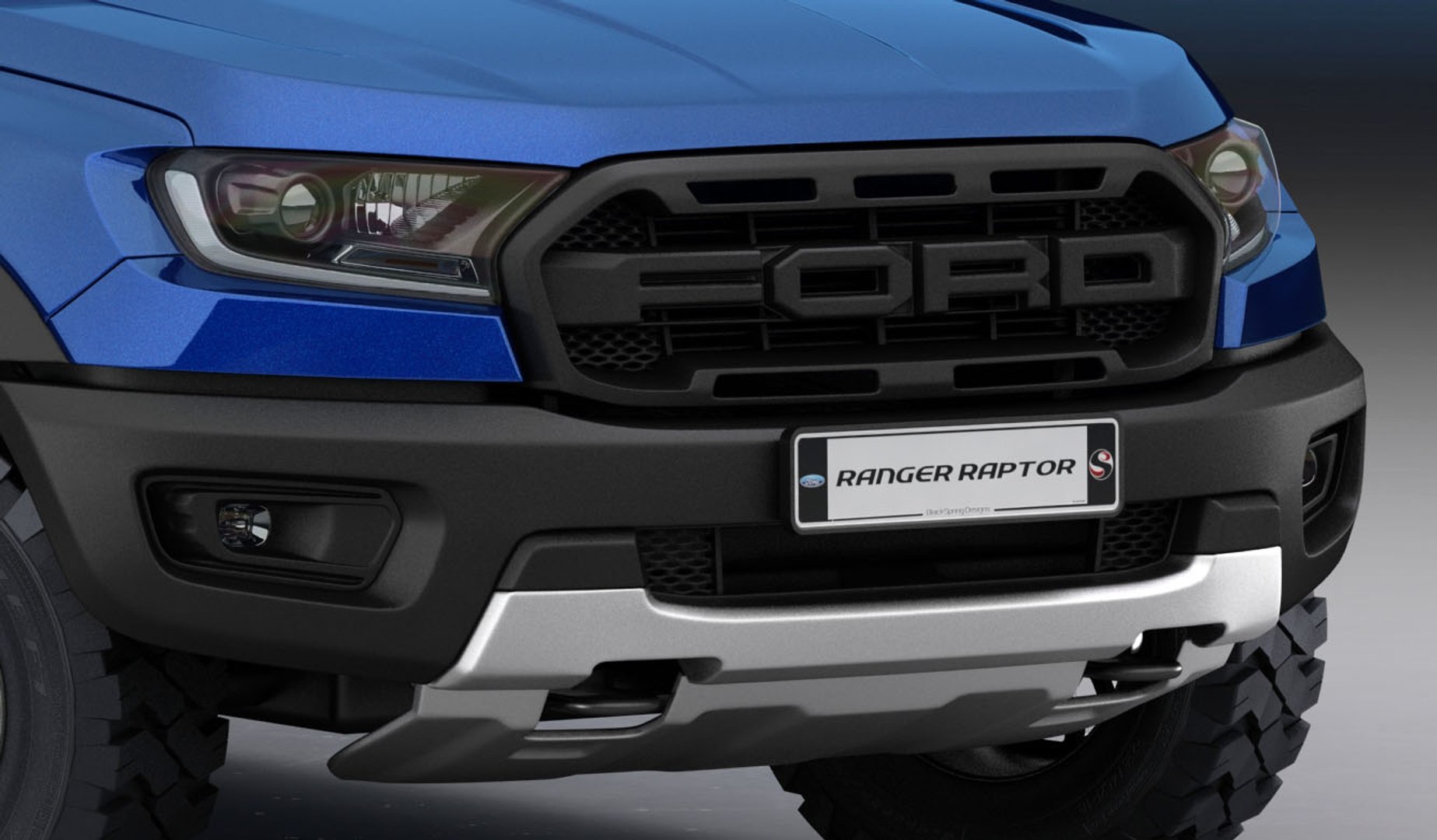 3D ranger raptor 2019 interior - TurboSquid 1436056