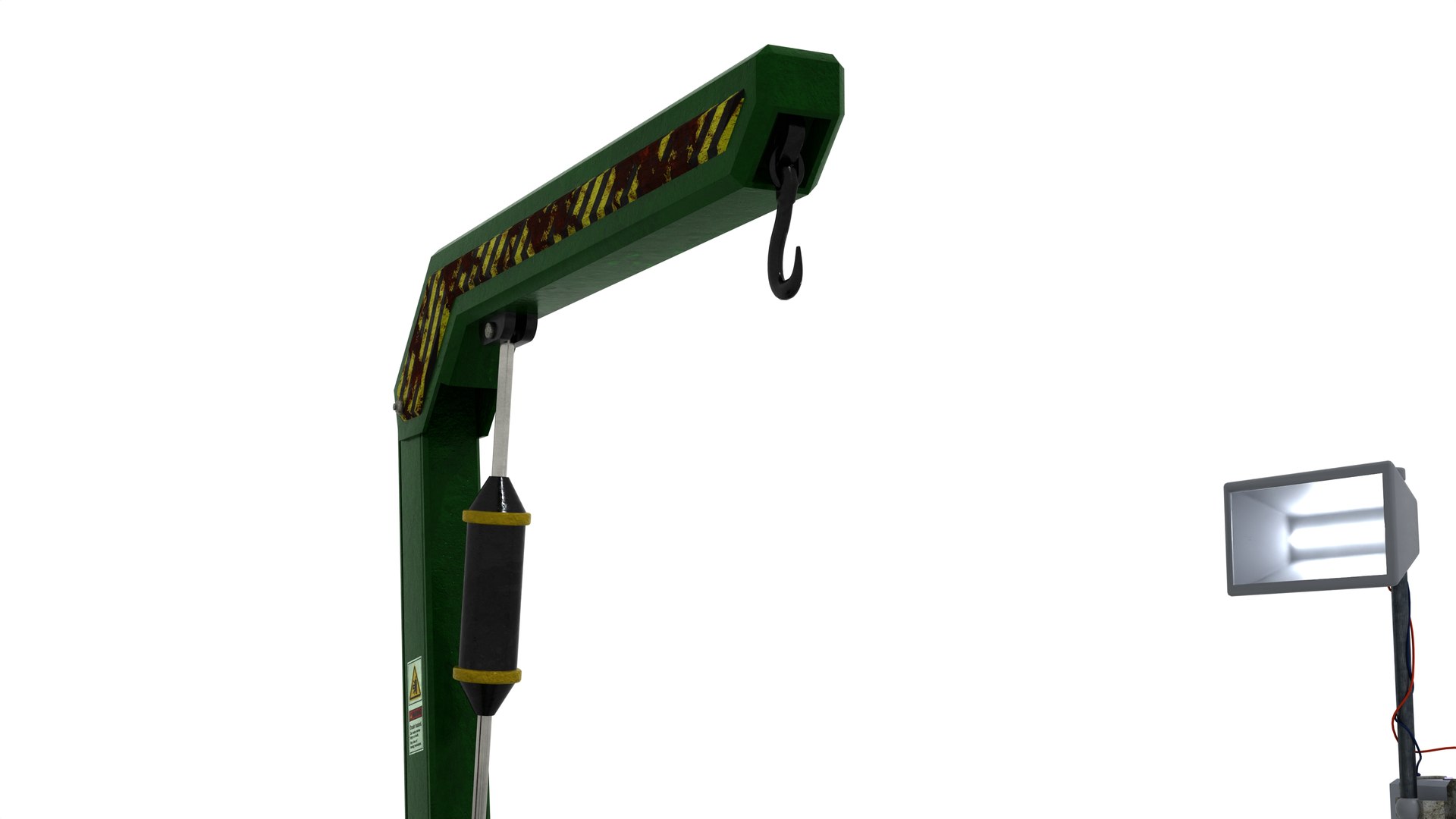 Mini Crane 3D Model - TurboSquid 2279571