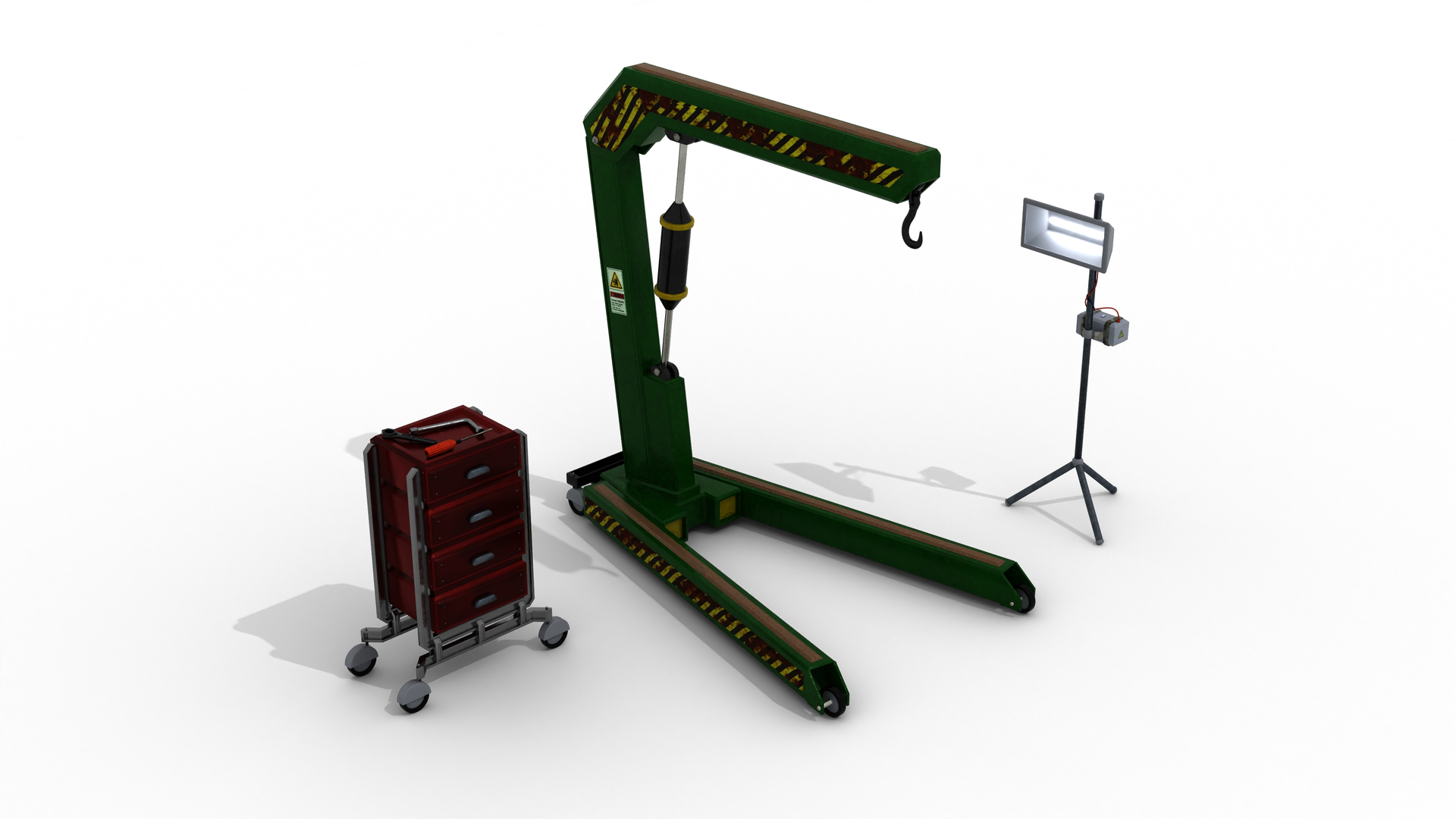 Mini Crane 3D Model - TurboSquid 2279571