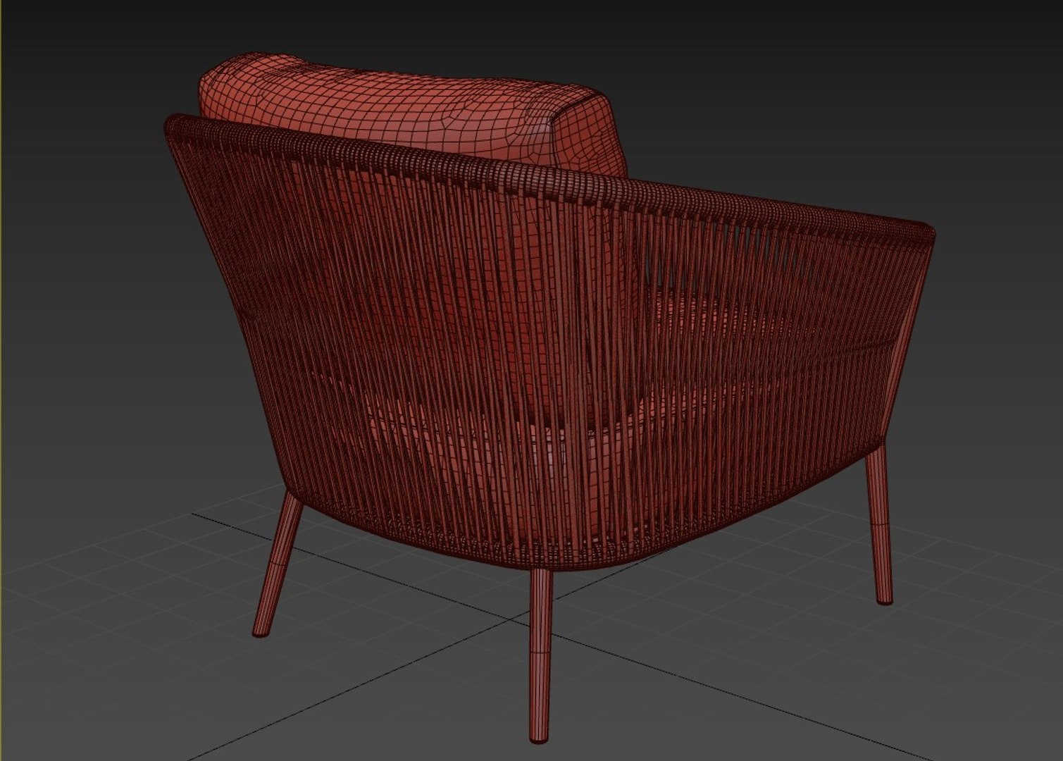 Cosmo Lounge Armchair 3D Model - TurboSquid 1475765