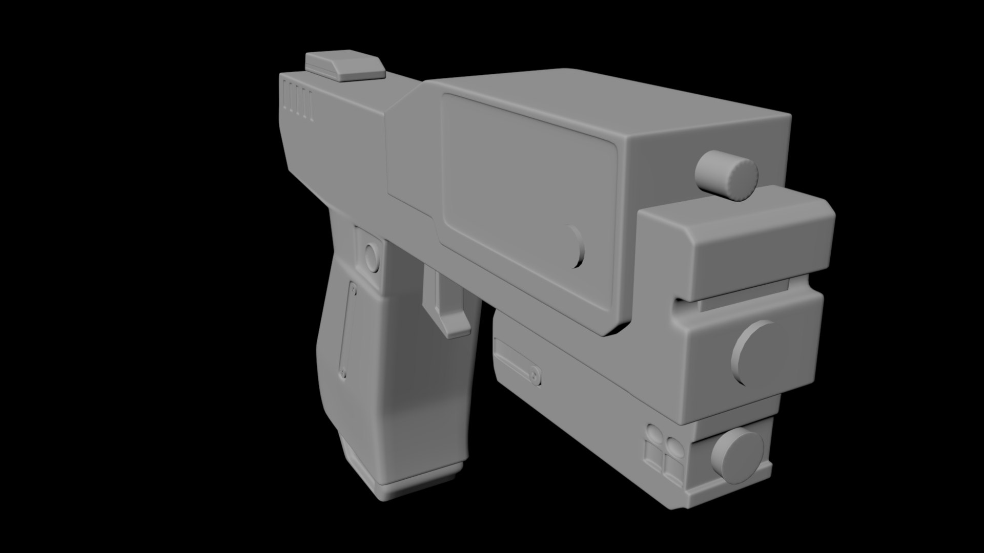 3D Gun - TurboSquid 1276647