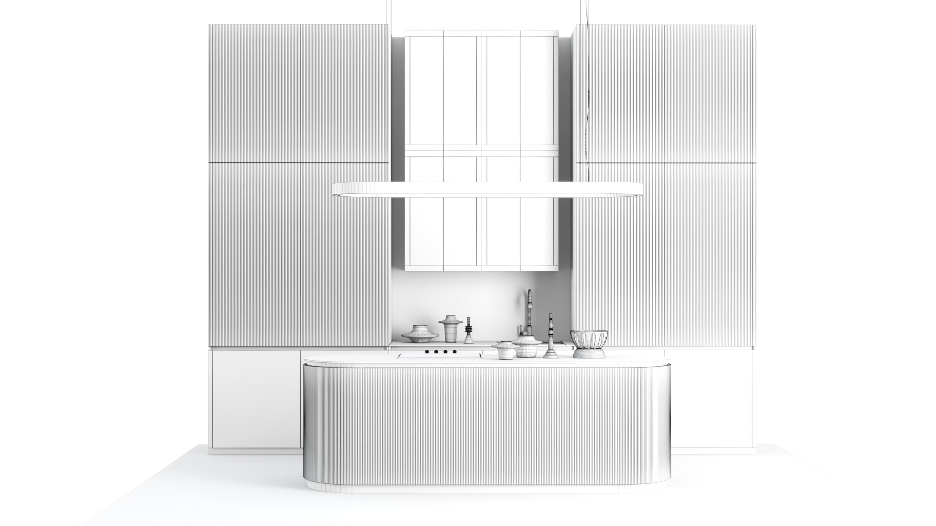 3D kitchen shake hege model - TurboSquid 1892540