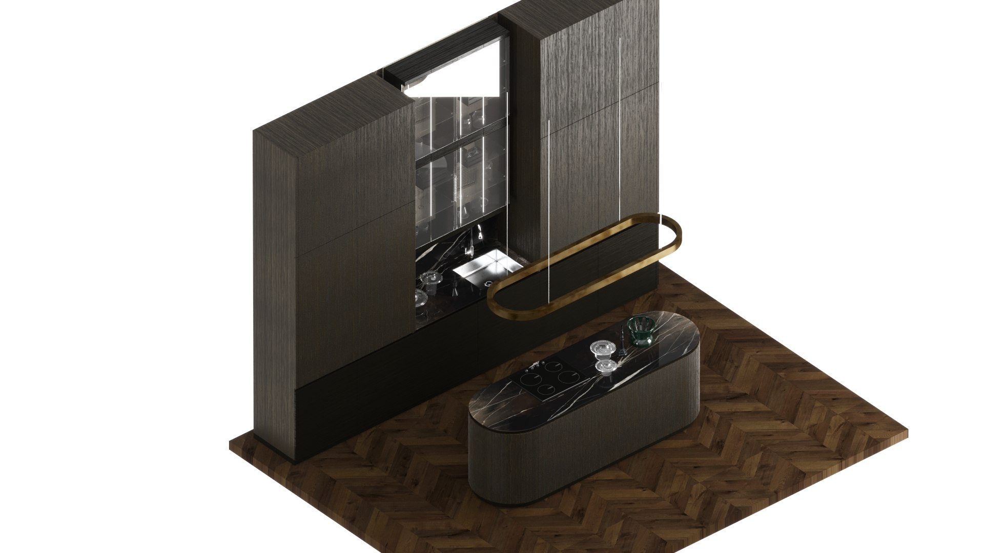 3D Kitchen Shake Hege Model - TurboSquid 1892540