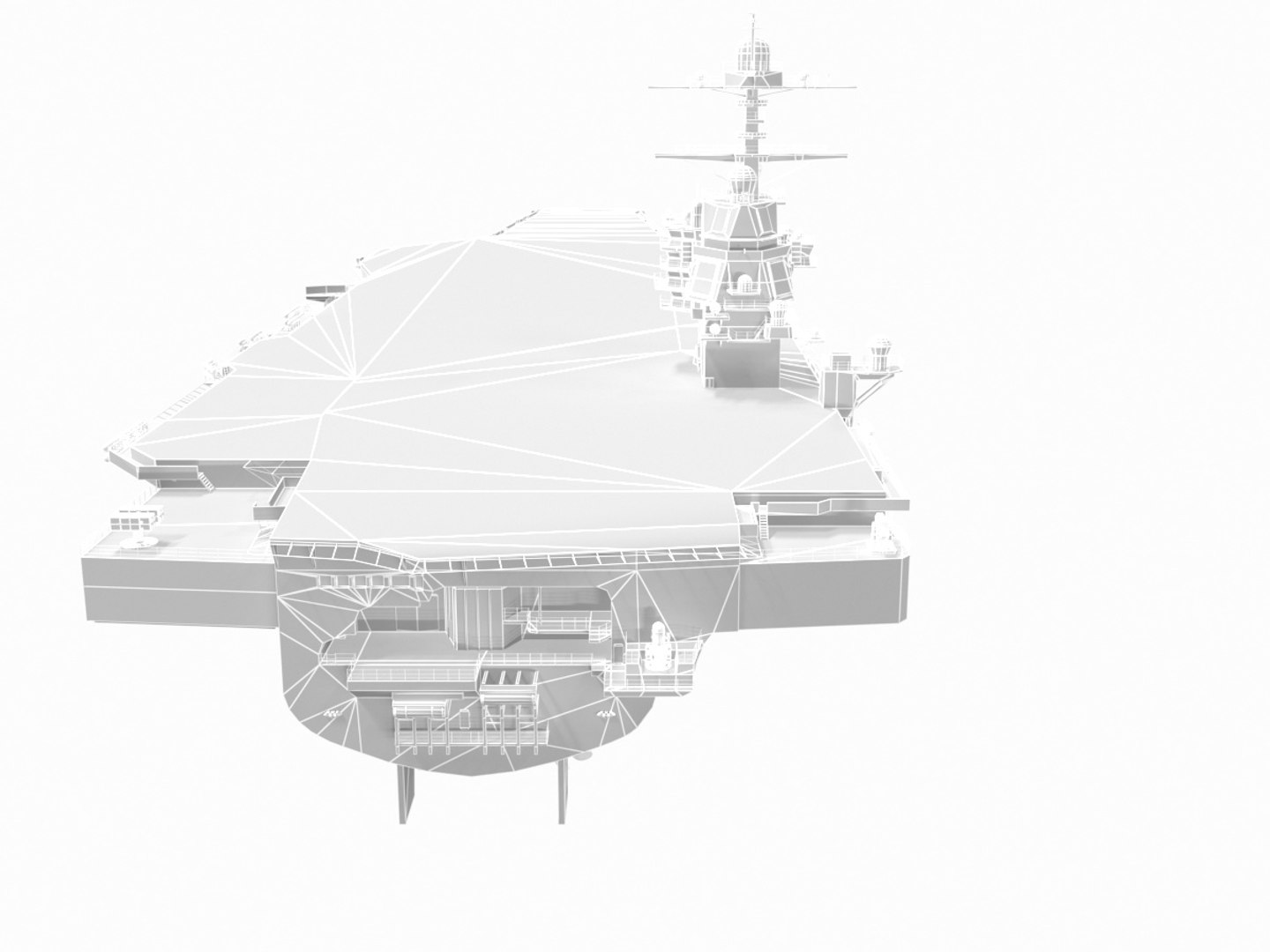3D Aircraft Carrier USS Gerald R Ford CVN 78 - TurboSquid 2426217