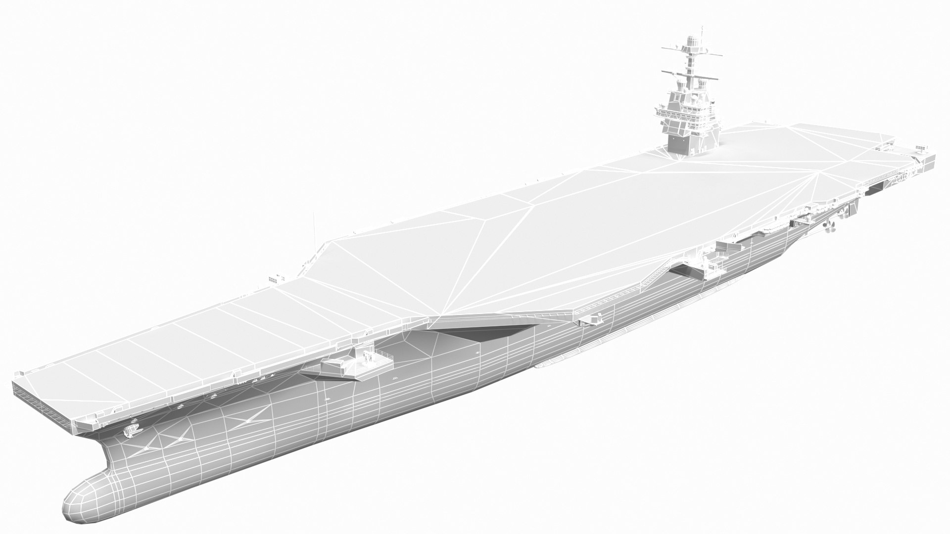 3D Aircraft Carrier USS Gerald R Ford CVN 78 - TurboSquid 2426217