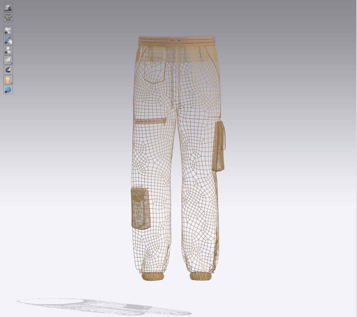 3D Male Pant Pocket - TurboSquid 2150489