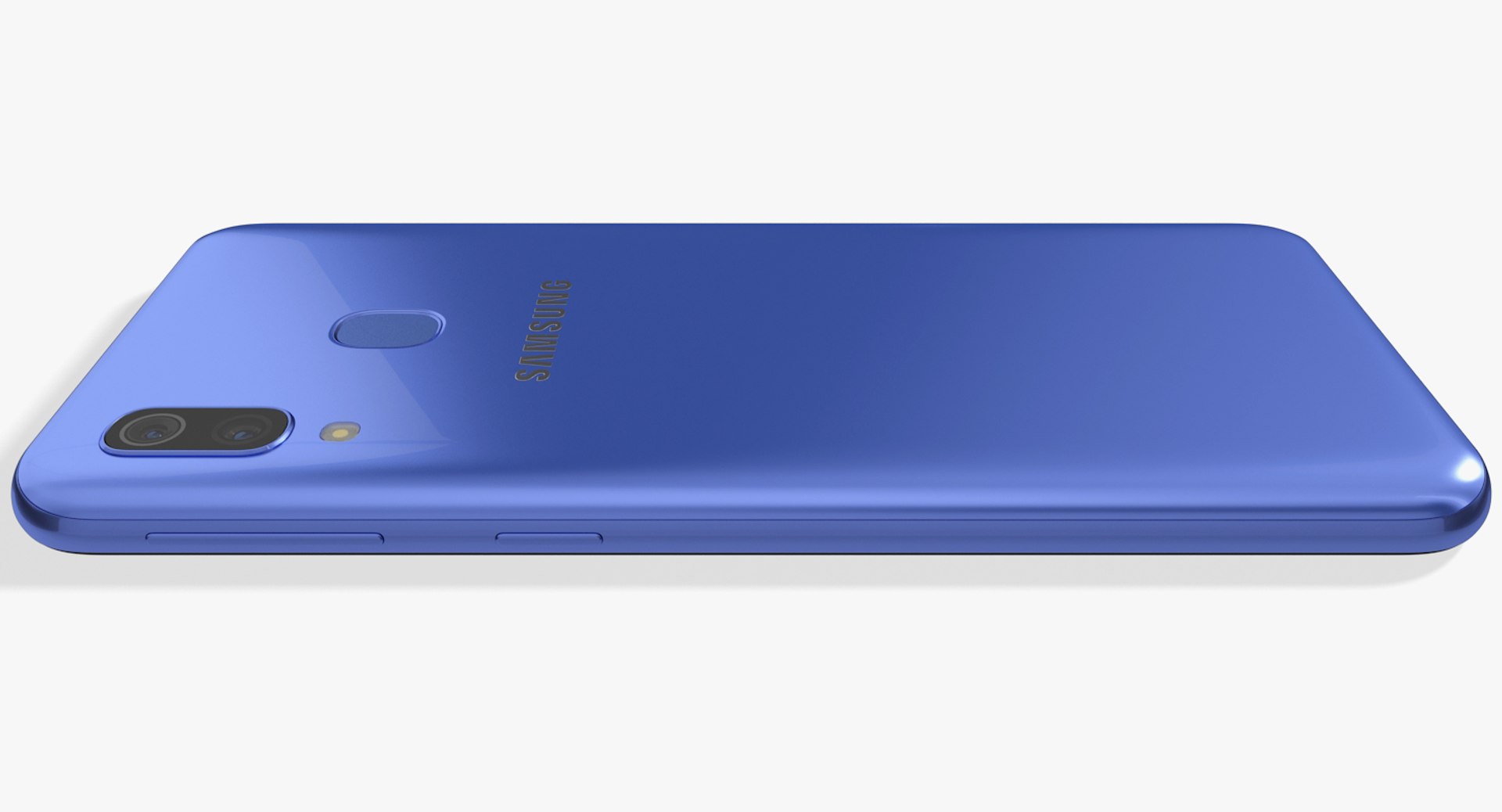 Samsung galaxy a40 blue 3D - TurboSquid 1394848
