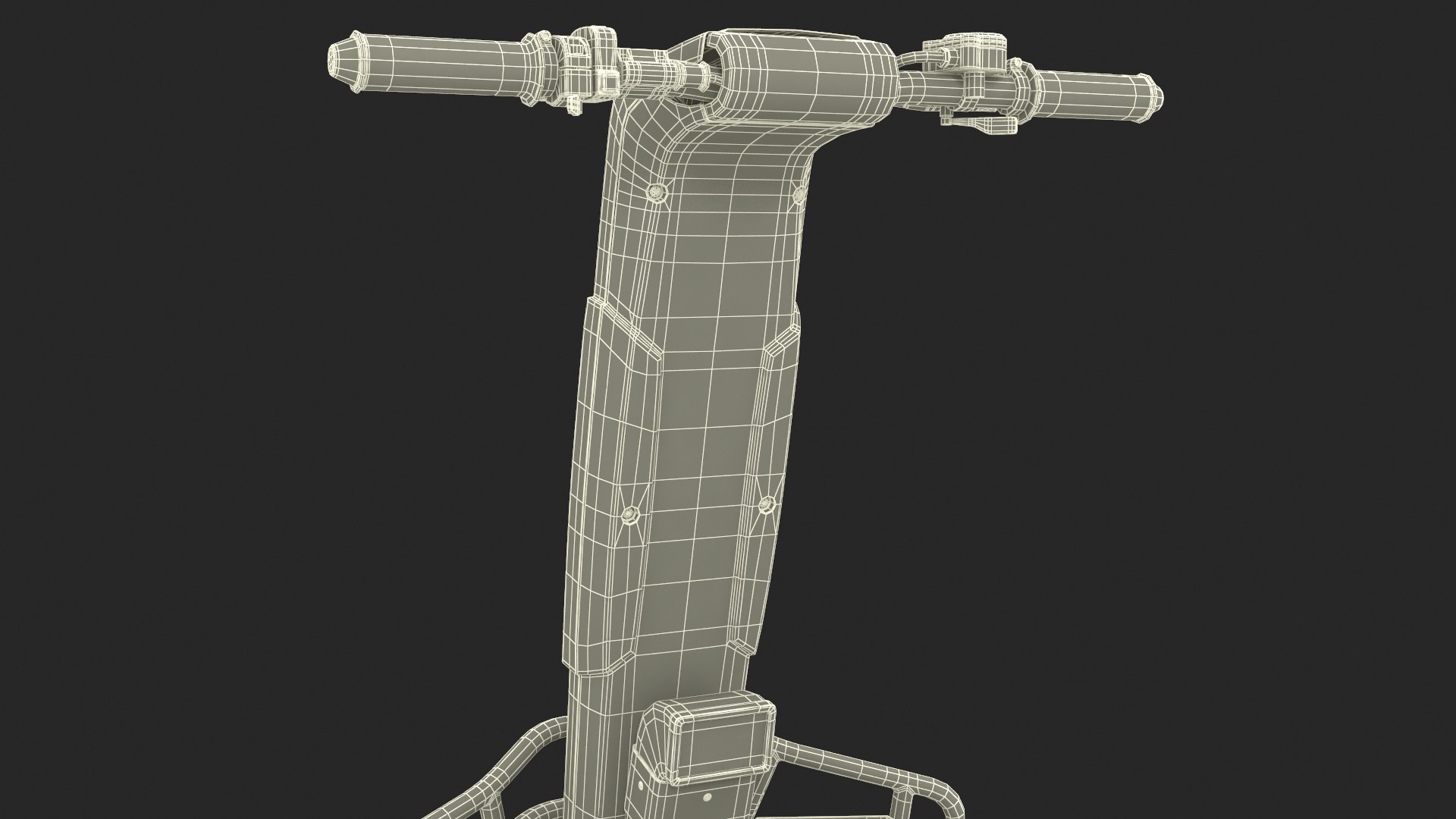 Dirt All Terrain Scooter DTV Rigged For Maya 3D Model - TurboSquid 2293315