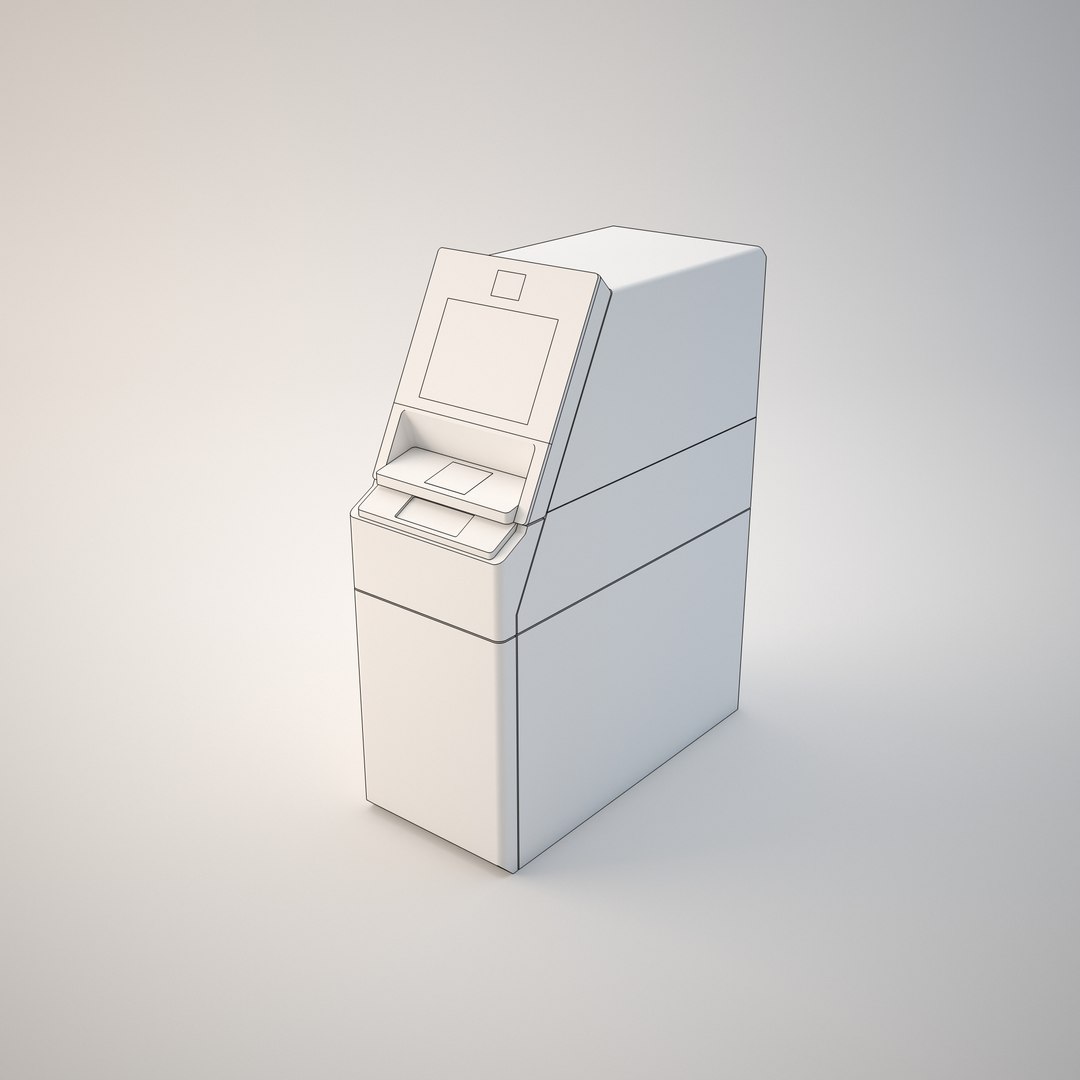 Ncr Atm 83 3D Model - TurboSquid 1359579