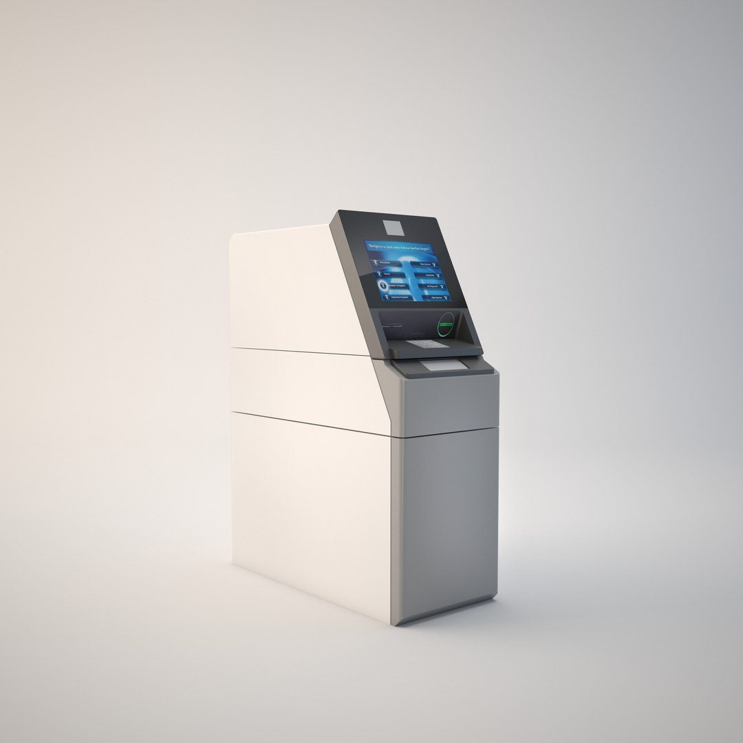 Ncr Atm 83 3D Model - TurboSquid 1359579
