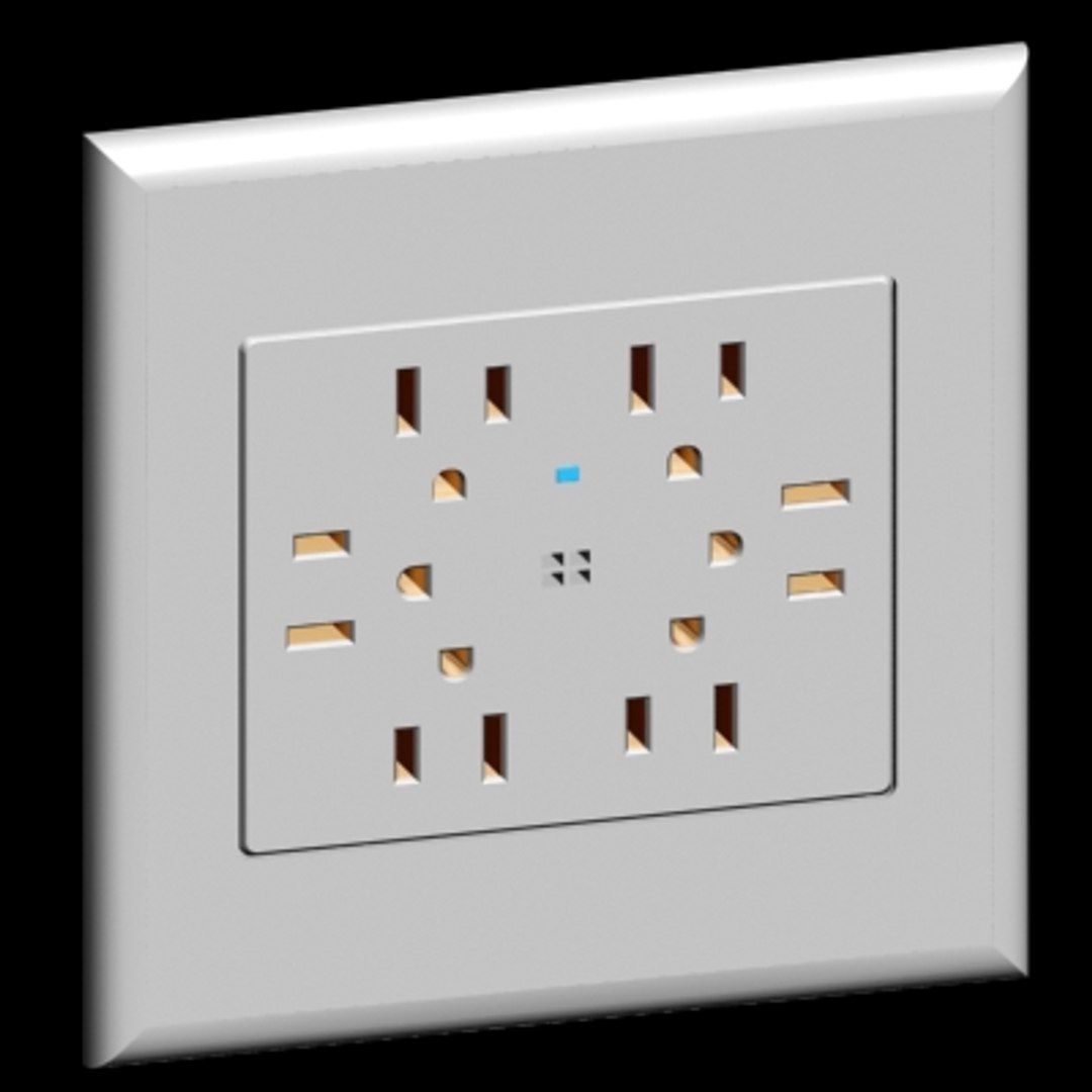 Acenti Style Quad Outlet 3d Model