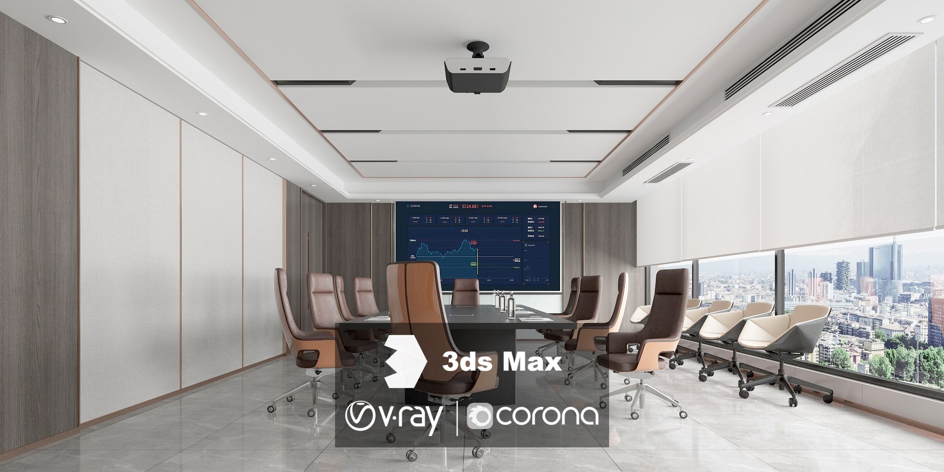 3D model Conference Room - TurboSquid 2028497