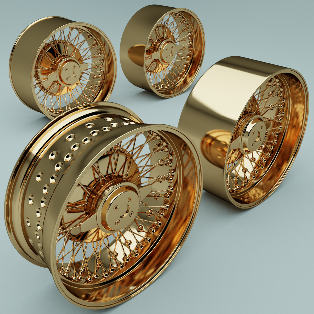 3D car rim model - TurboSquid 1710713