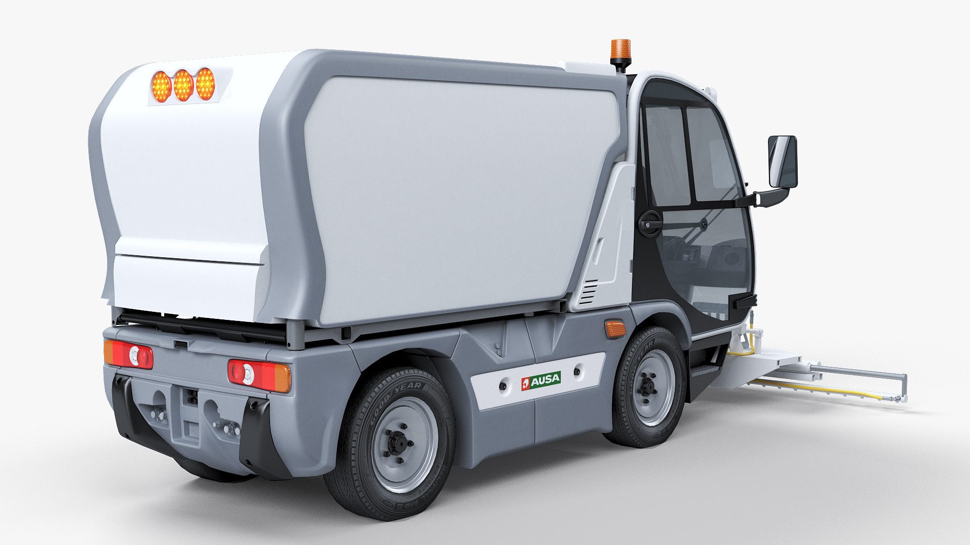 3D Watercleaner Street Machine Ausa W200H - TurboSquid 1773337