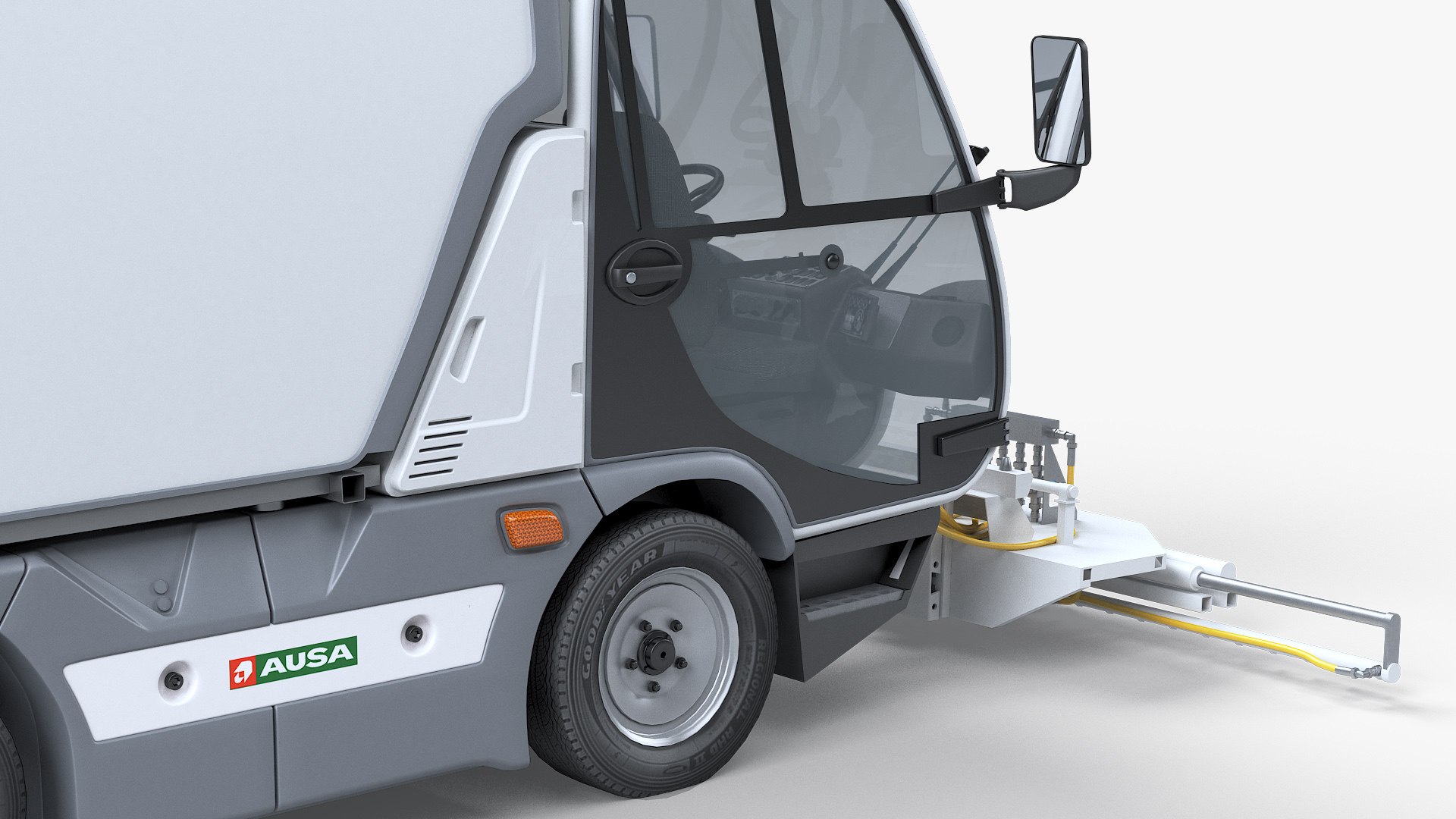 3D Watercleaner Street Machine Ausa W200H - TurboSquid 1773337