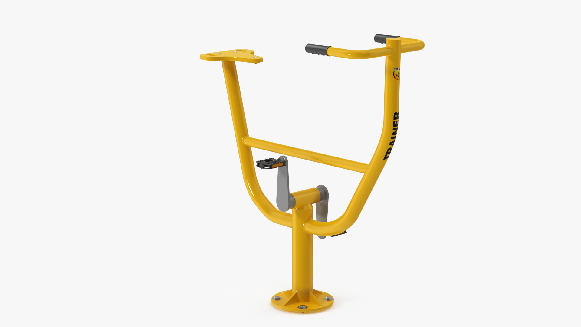 Rider Outdoor Fitness Equipment Yellow Model - TurboSquid 2046610