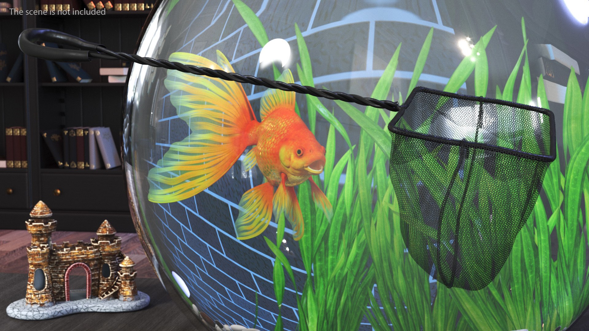 Fish Net for Pet Fish 3D model - TurboSquid 2119205