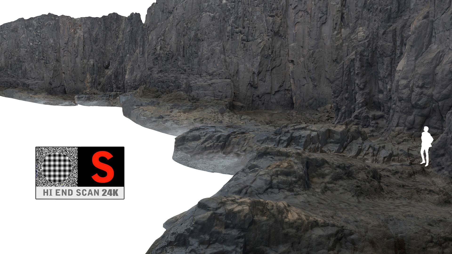 3d black cliffs pack 9