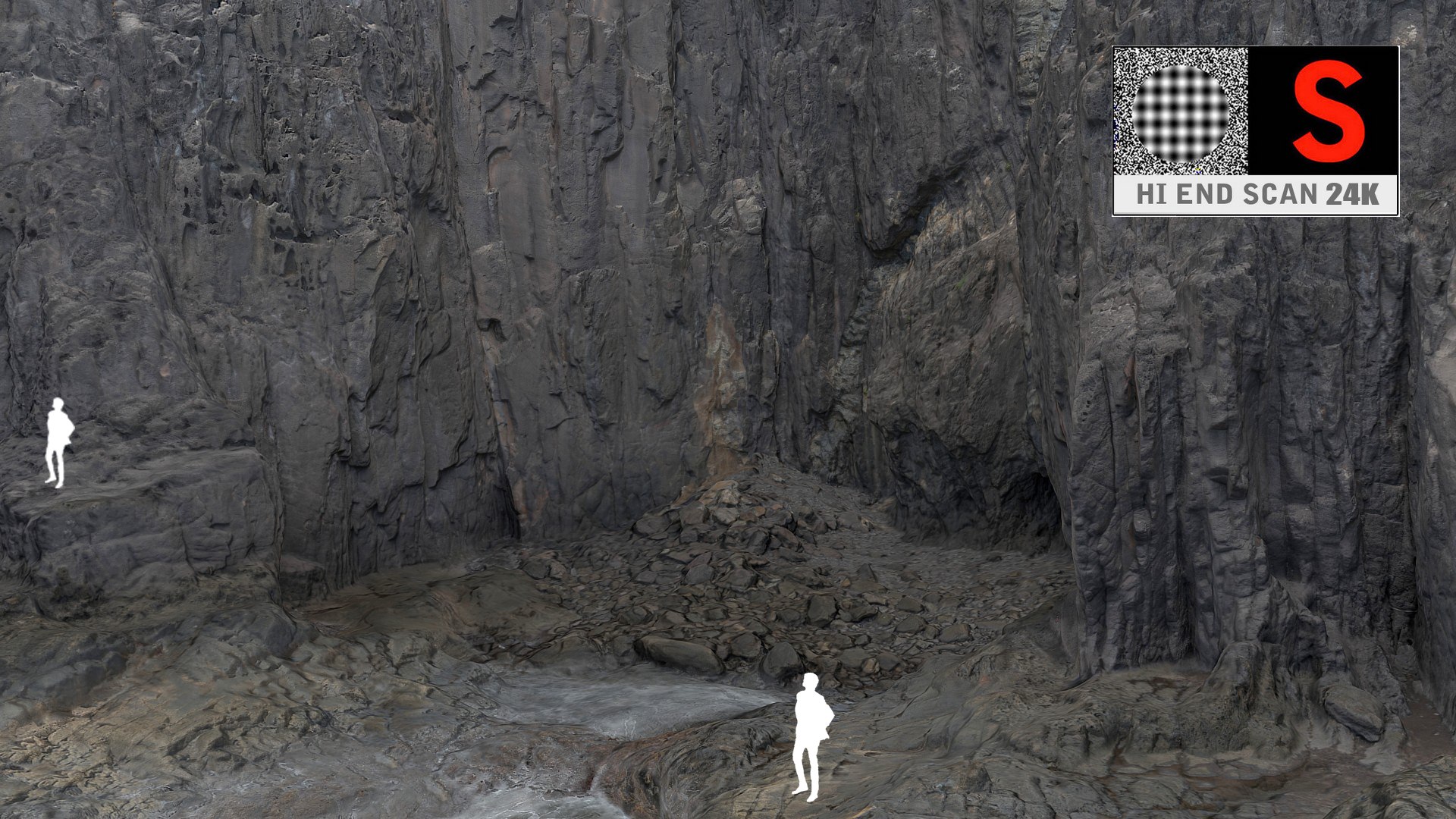 3d black cliffs pack 9