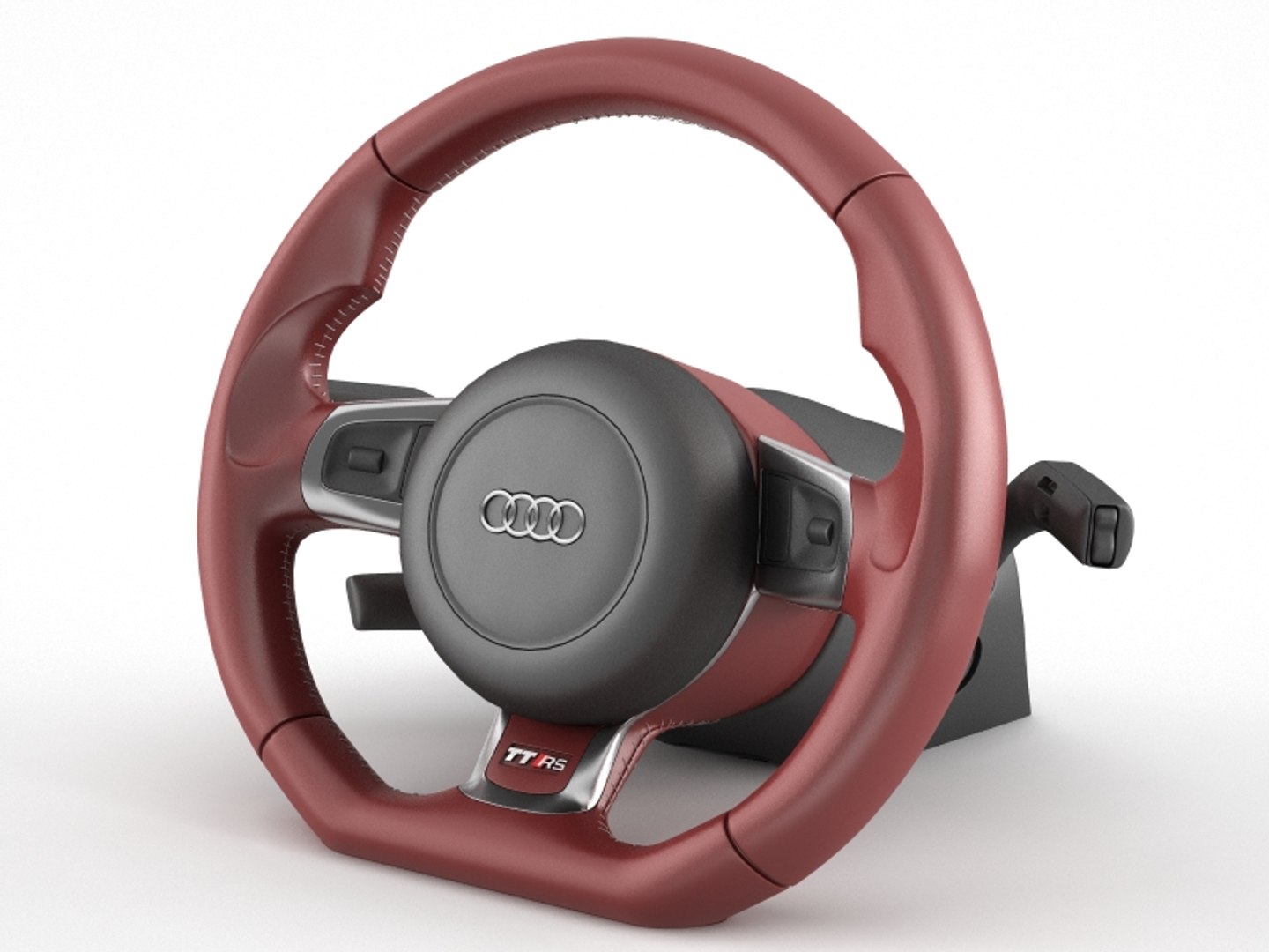 3d Audi Steering Wheel