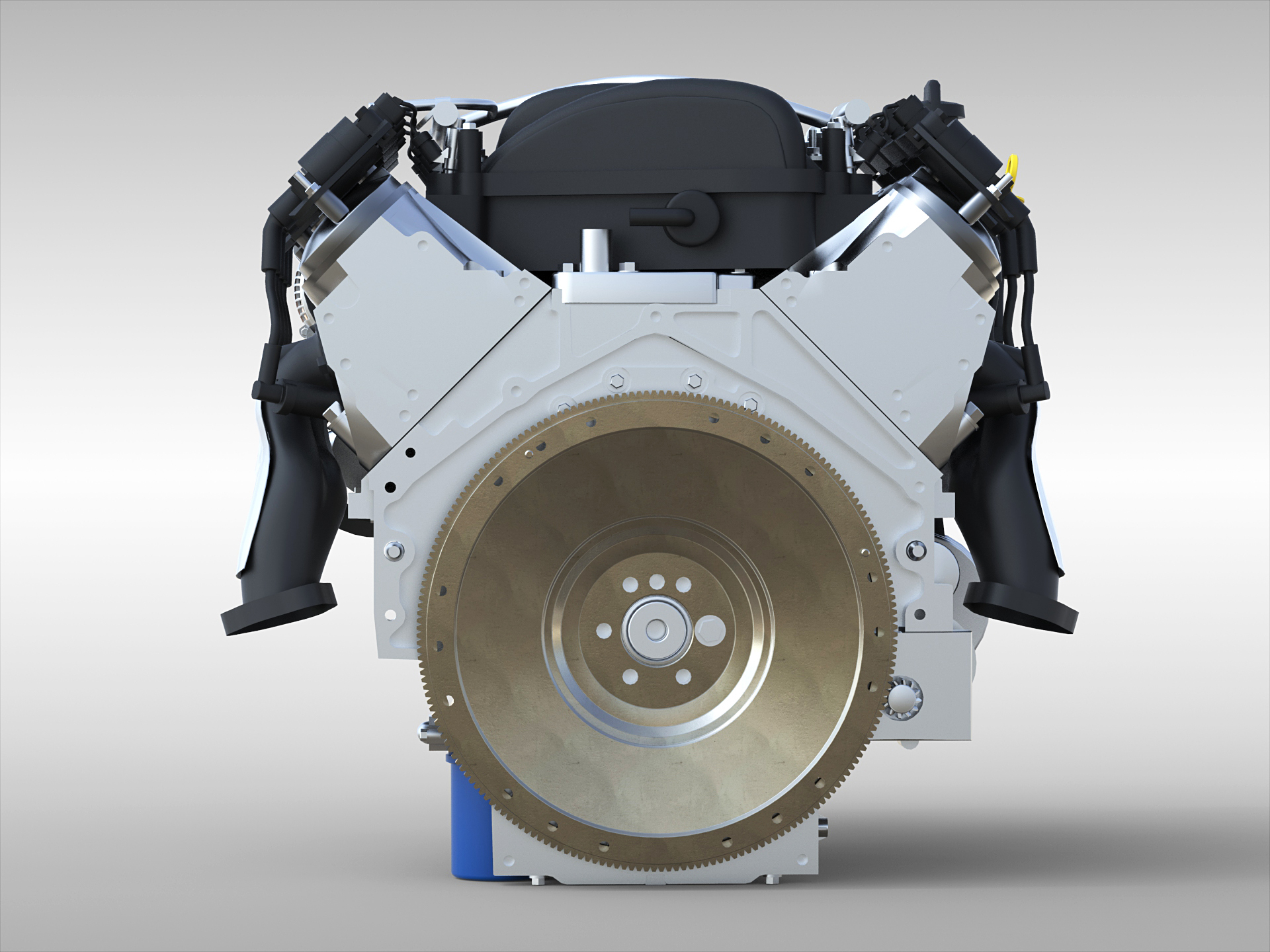 Gm ls3 engine 3D - TurboSquid 1375207