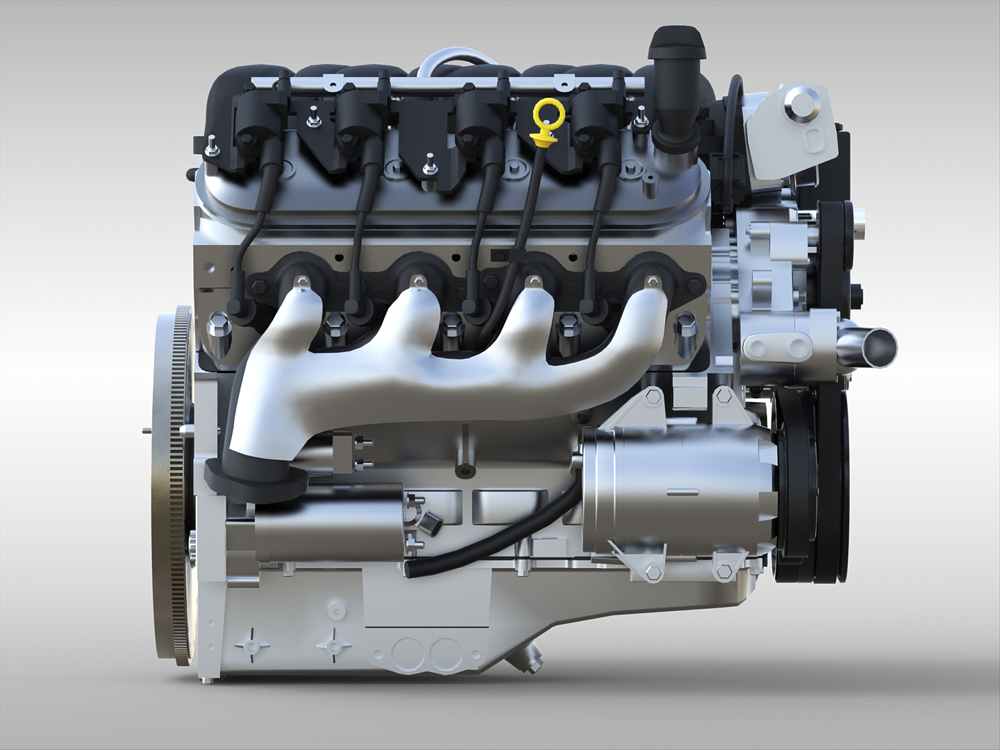 Gm ls3 engine 3D - TurboSquid 1375207