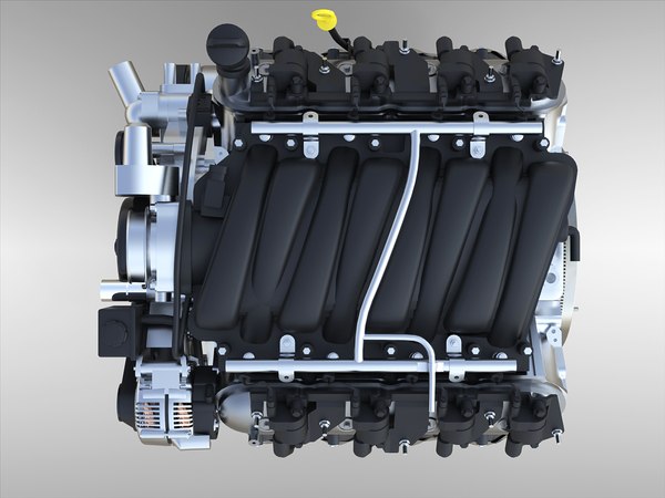 Gm ls3 engine 3D - TurboSquid 1375207