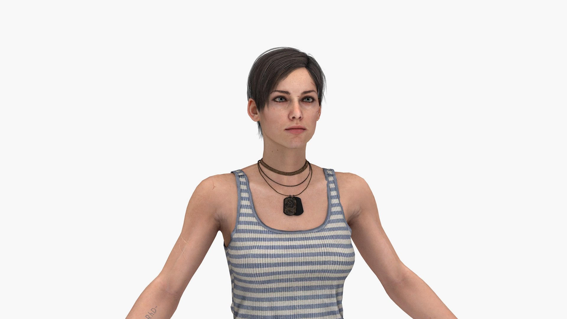 Anna Summer3D模型 - TurboSquid 2037113