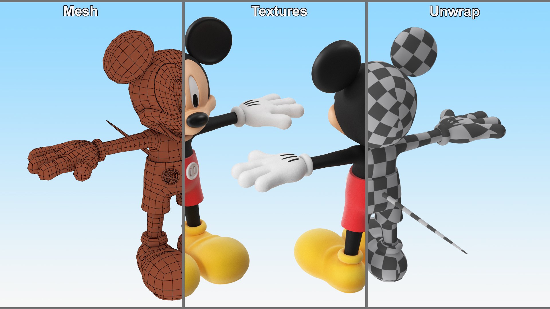 3D Rigged Disney Characters Collection - TurboSquid 2127101