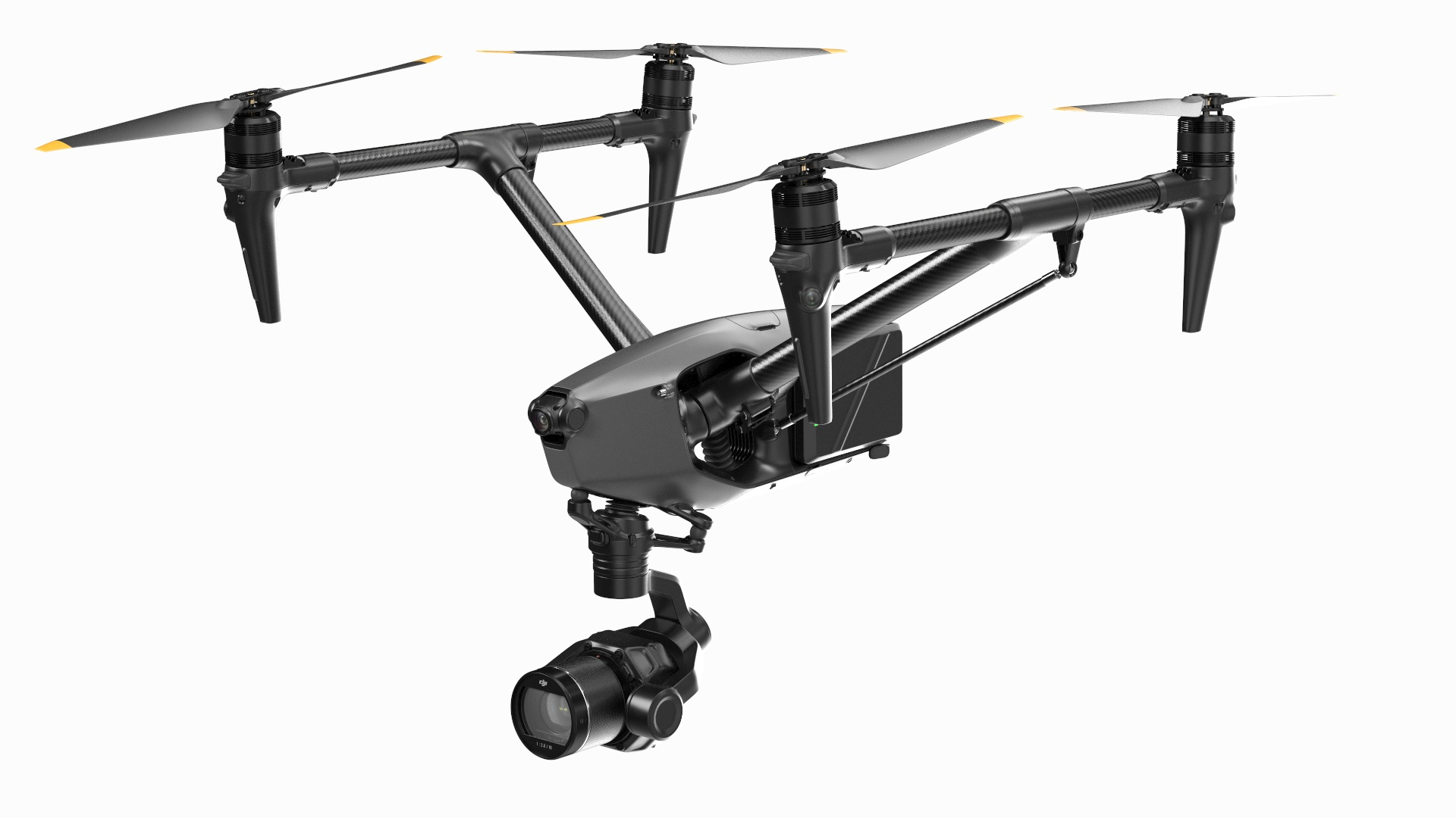 DJI Inspires Drone Rigged 3D Model - TurboSquid 2099655