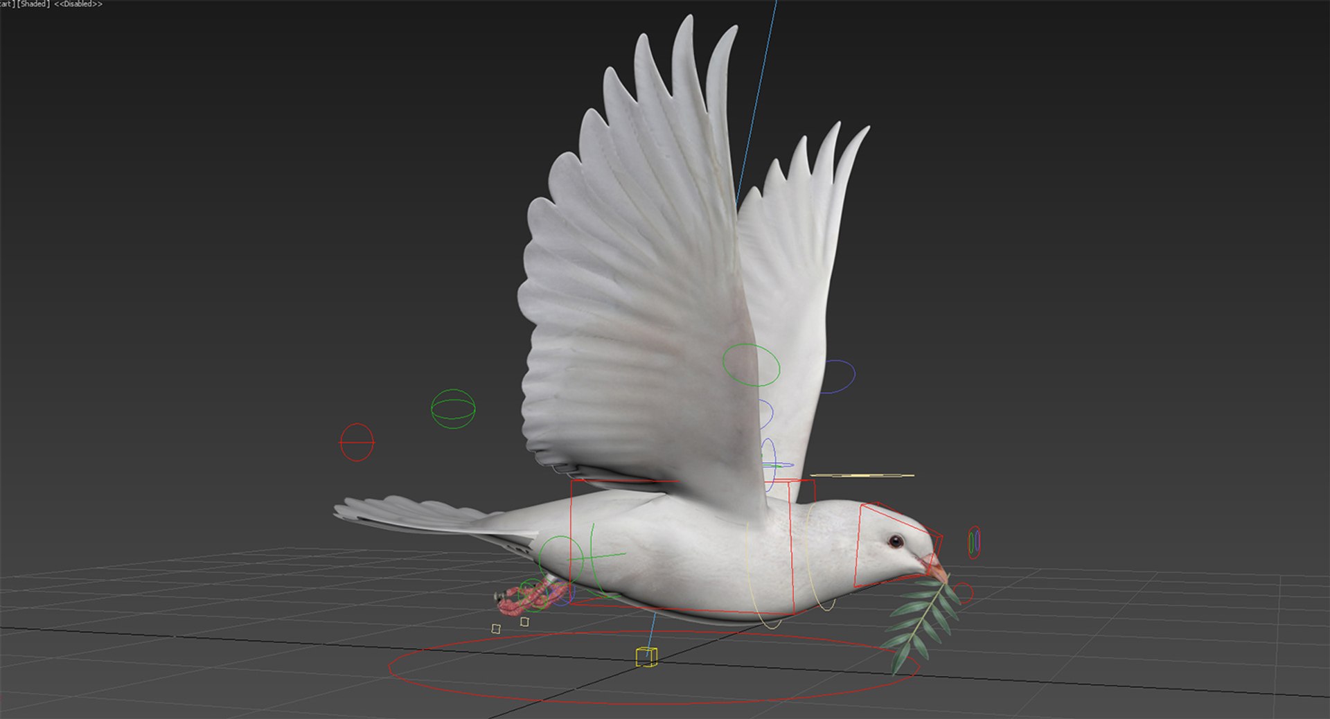 Dove Flying Animation 3D - TurboSquid 1349751