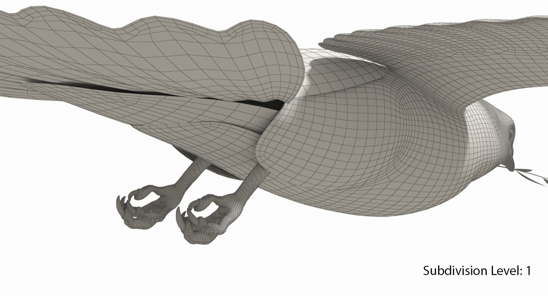 Dove Flying Animation 3D - TurboSquid 1349751