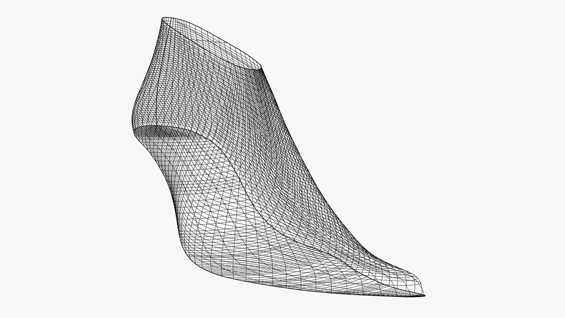 3D Woman Pointe Shoe Last - TurboSquid 1807200