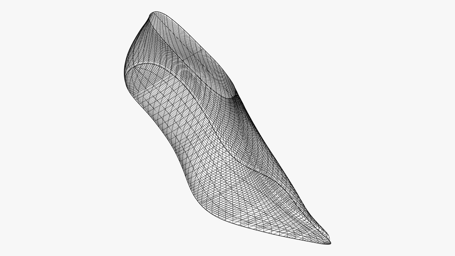 3D Woman Pointe Shoe Last - TurboSquid 1807200