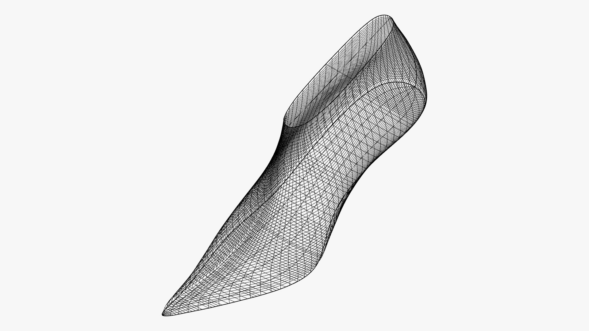 3D Woman Pointe Shoe Last - TurboSquid 1807200
