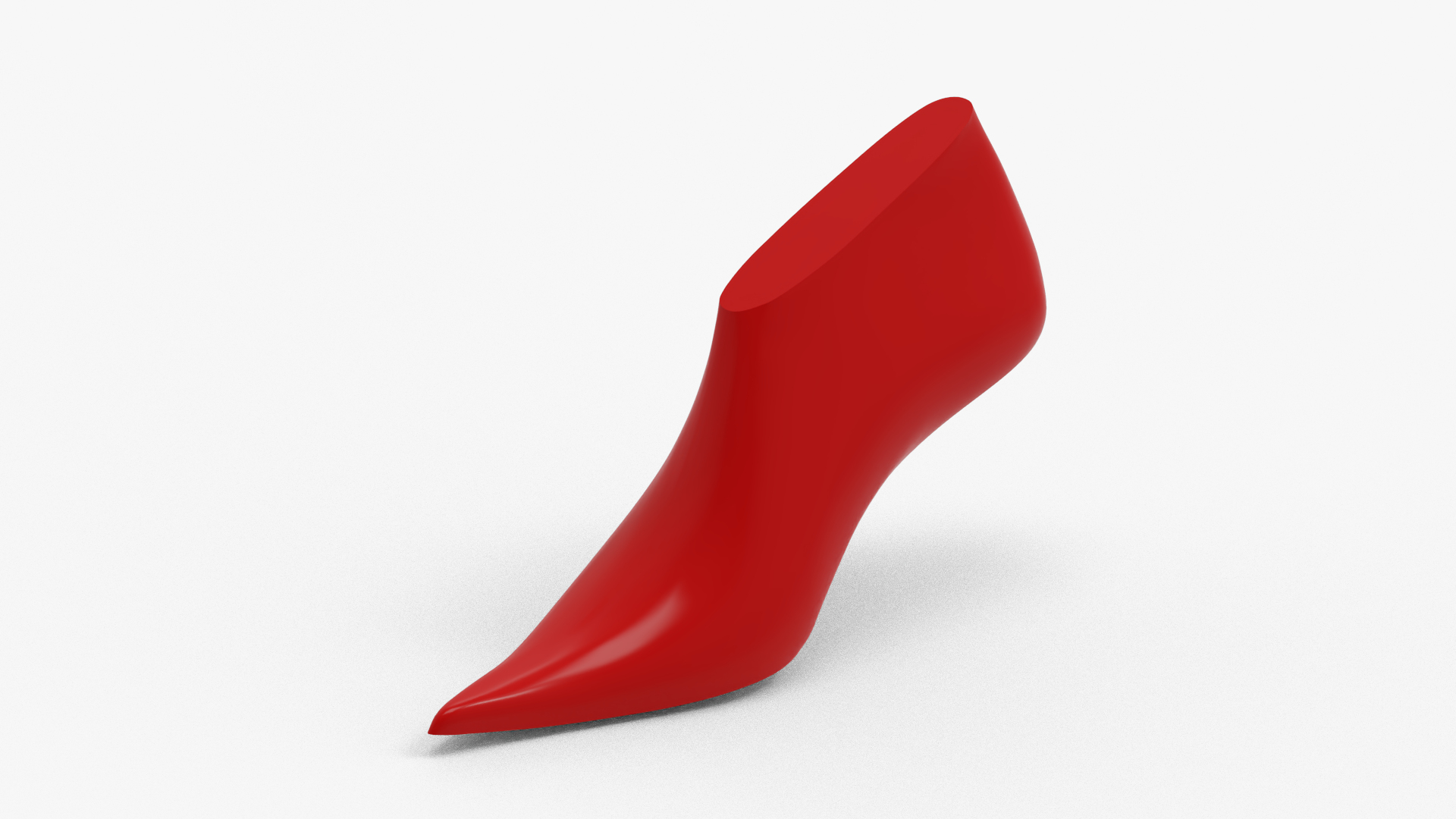 3D Woman Pointe Shoe Last - TurboSquid 1807200