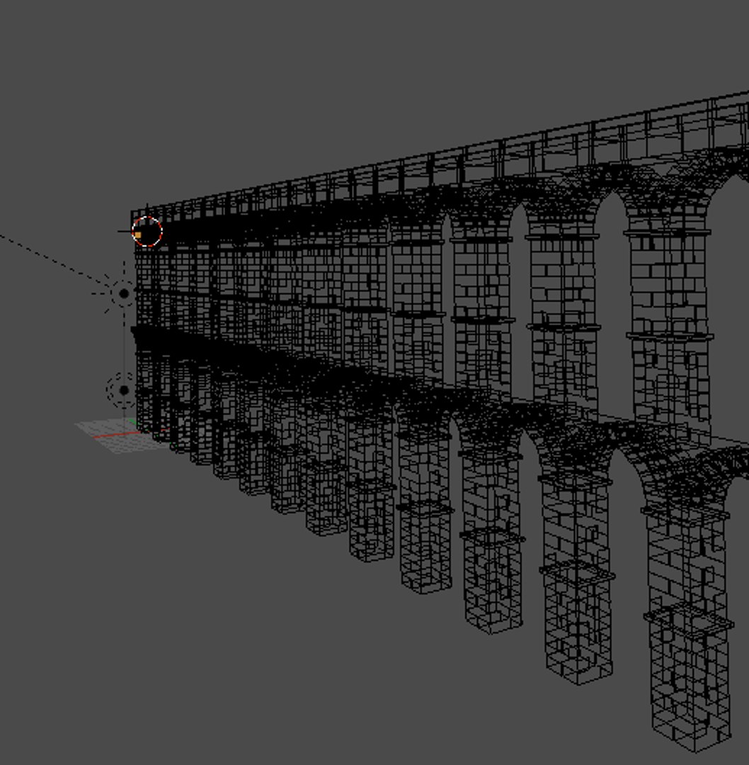 3d Water Aquaduct Model