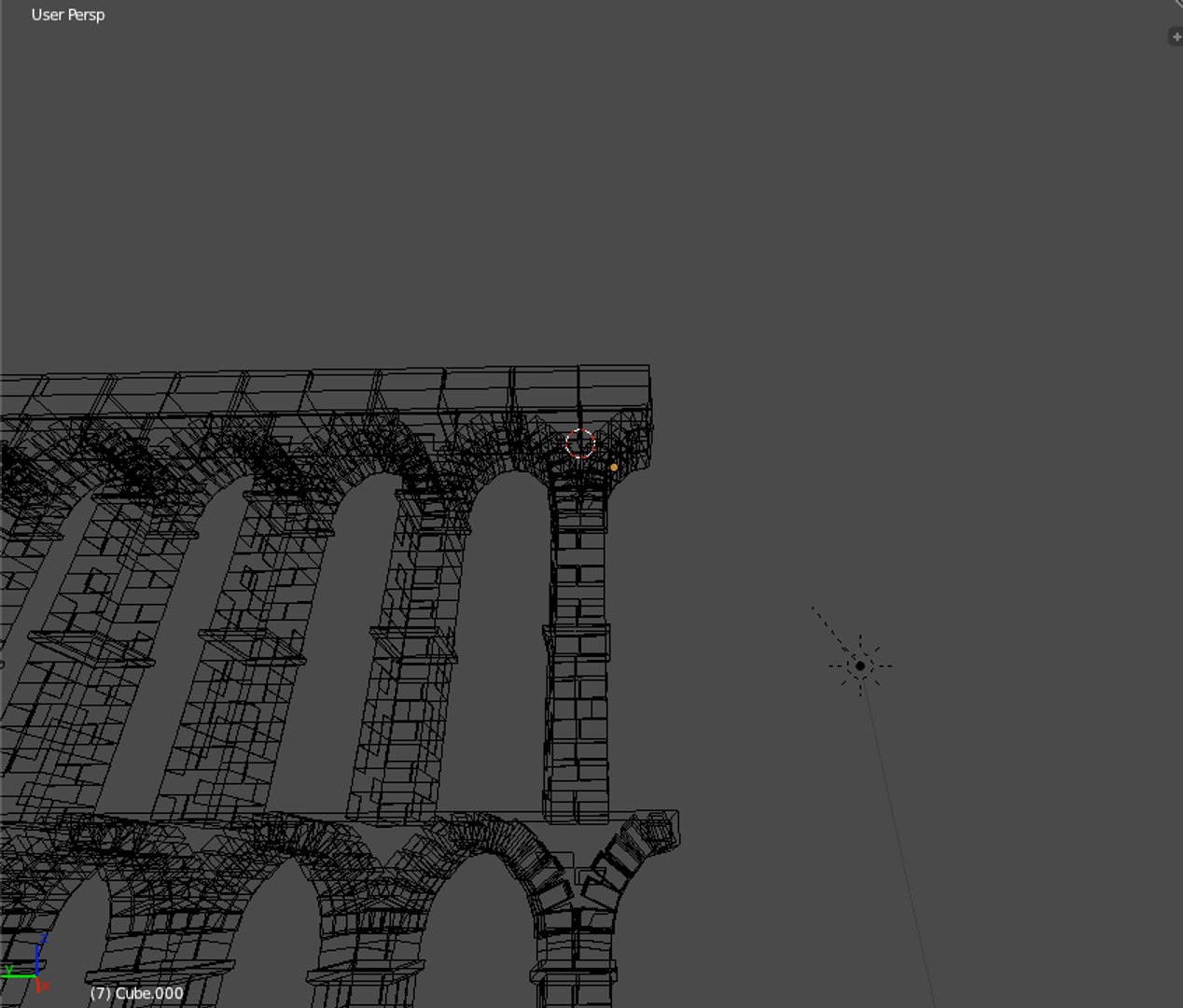 3d Water Aquaduct Model