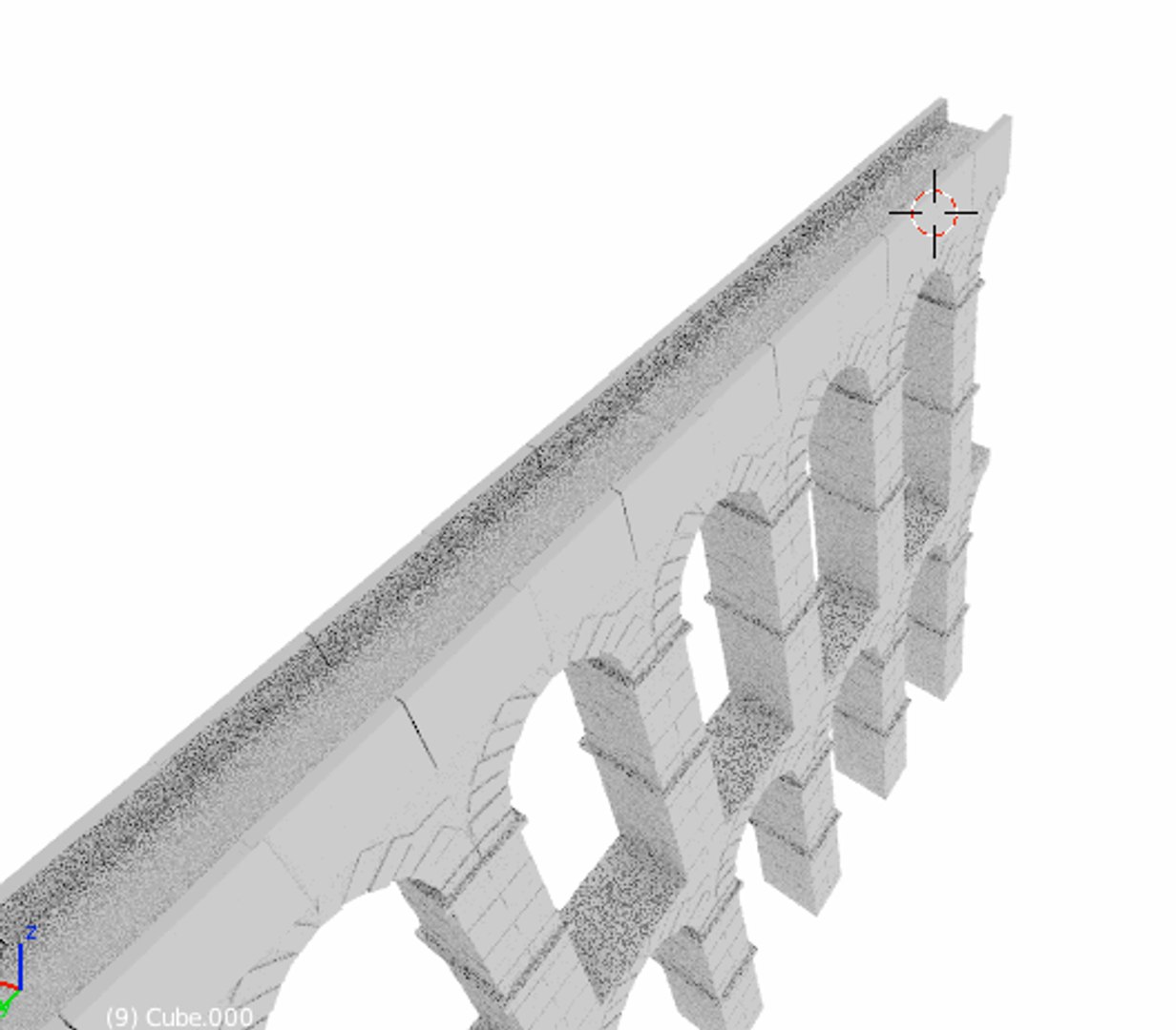 3d Water Aquaduct Model