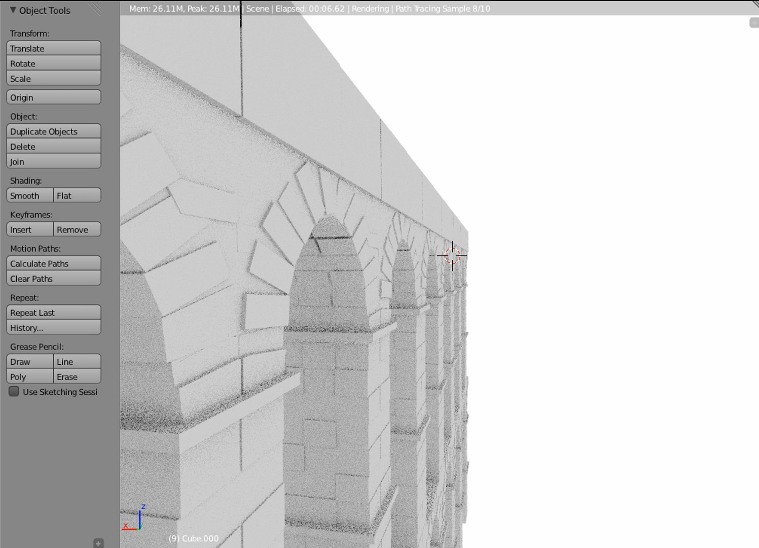 3d Water Aquaduct Model