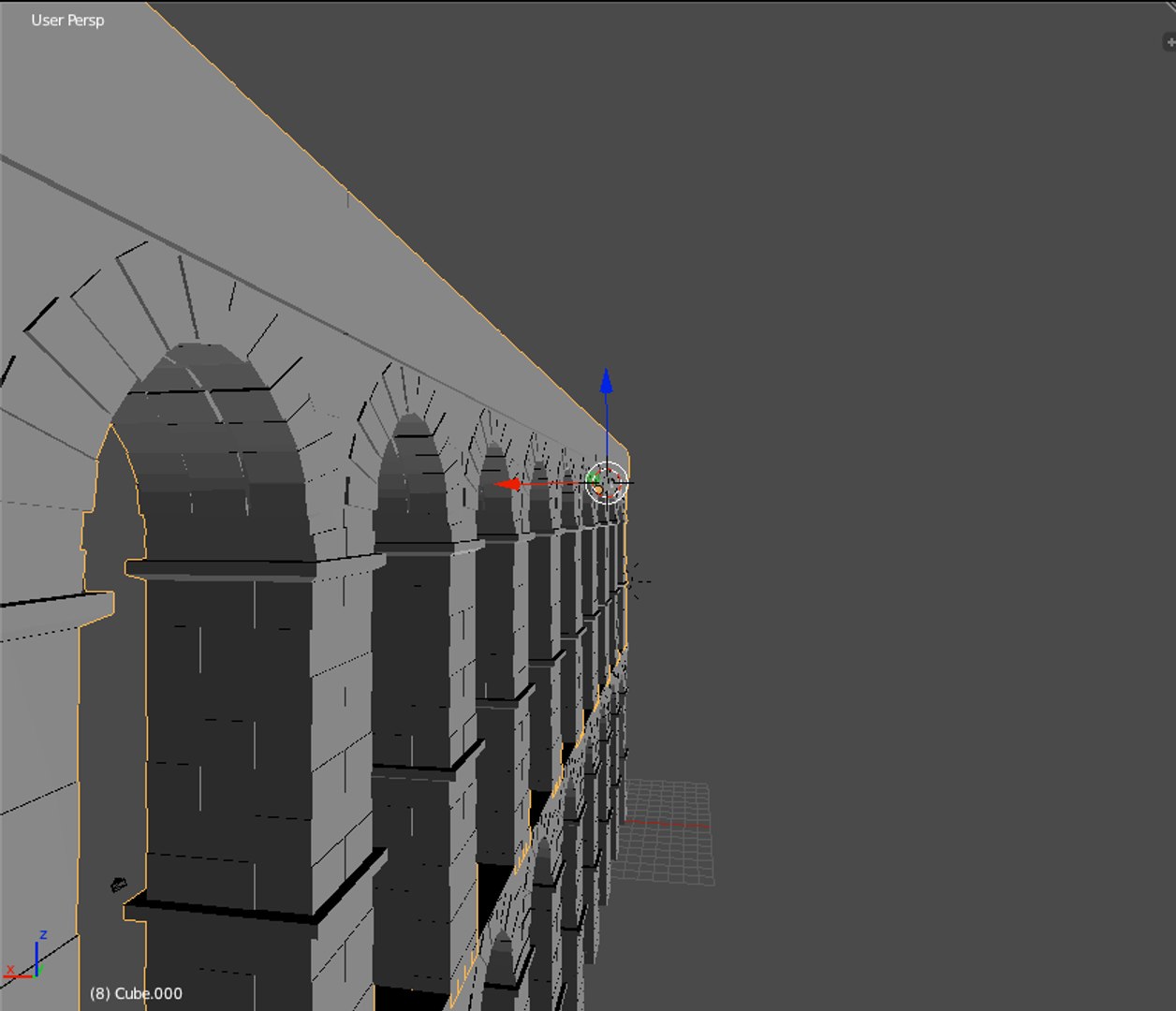 3d Water Aquaduct Model