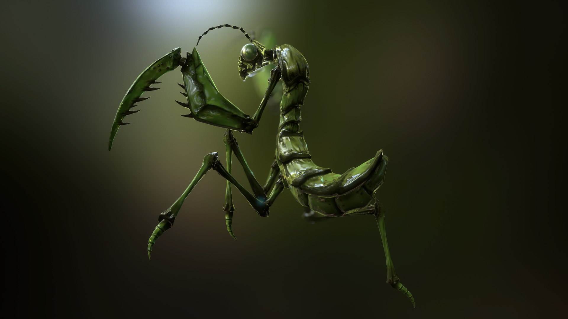 3d Monster Creature Model