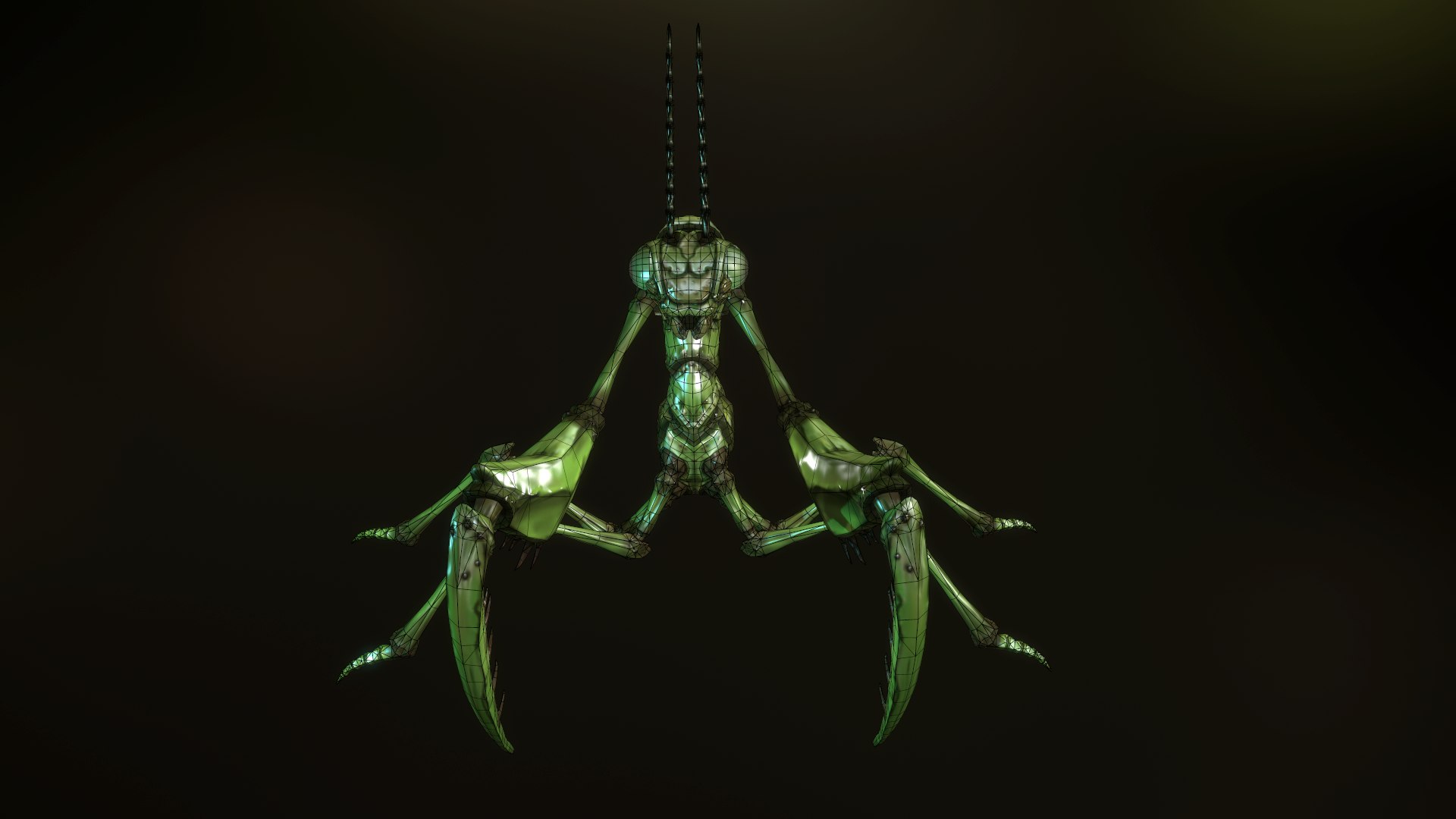 3d Monster Creature Model