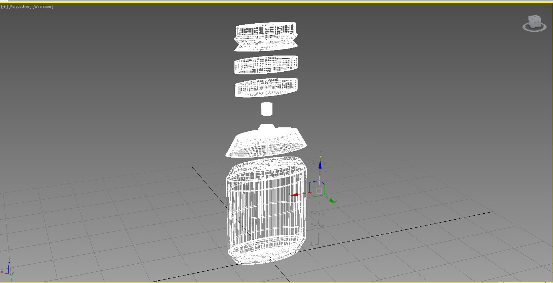 3d Max Perfume Bottle
