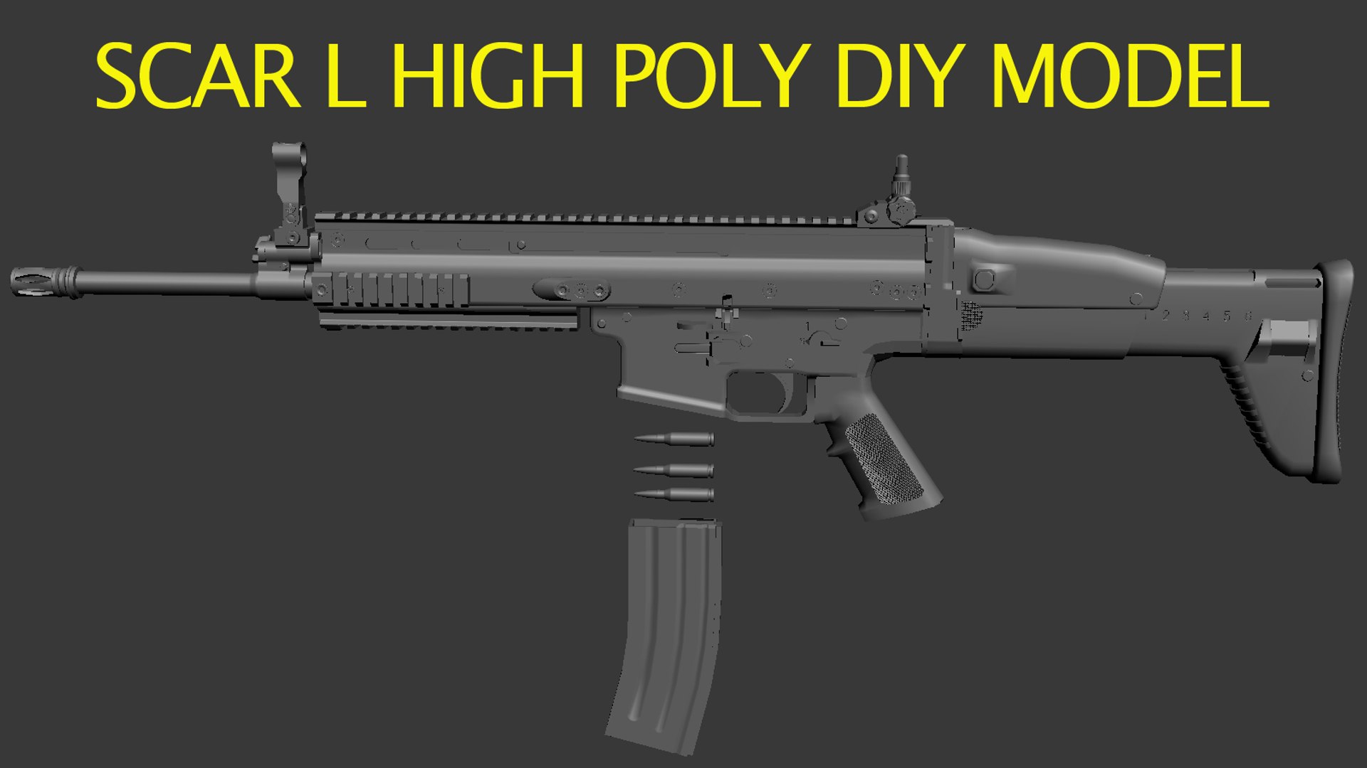 Scar L Kit Diy 3d 3ds