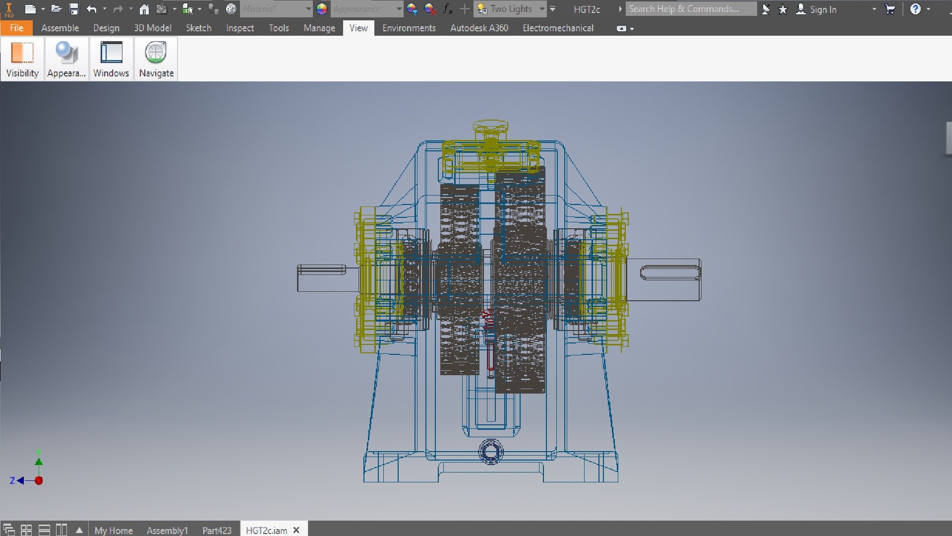 3D Two-stage Gearbox 3 D Model - TurboSquid 2079330